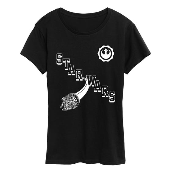 Star Wars - Collegiate Icons - Women's Short Sleeve Graphic T-Shirt ...