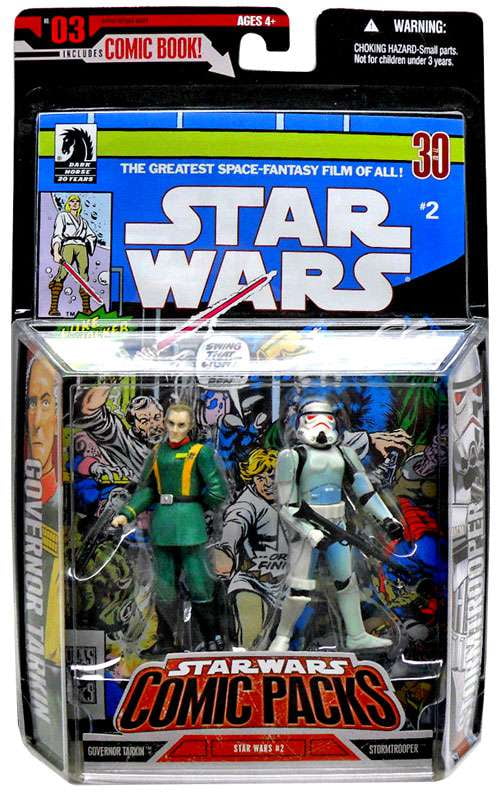 Star Wars Comic Packs 2006 Grand Moff Tarkin & Stormtrooper Action ...