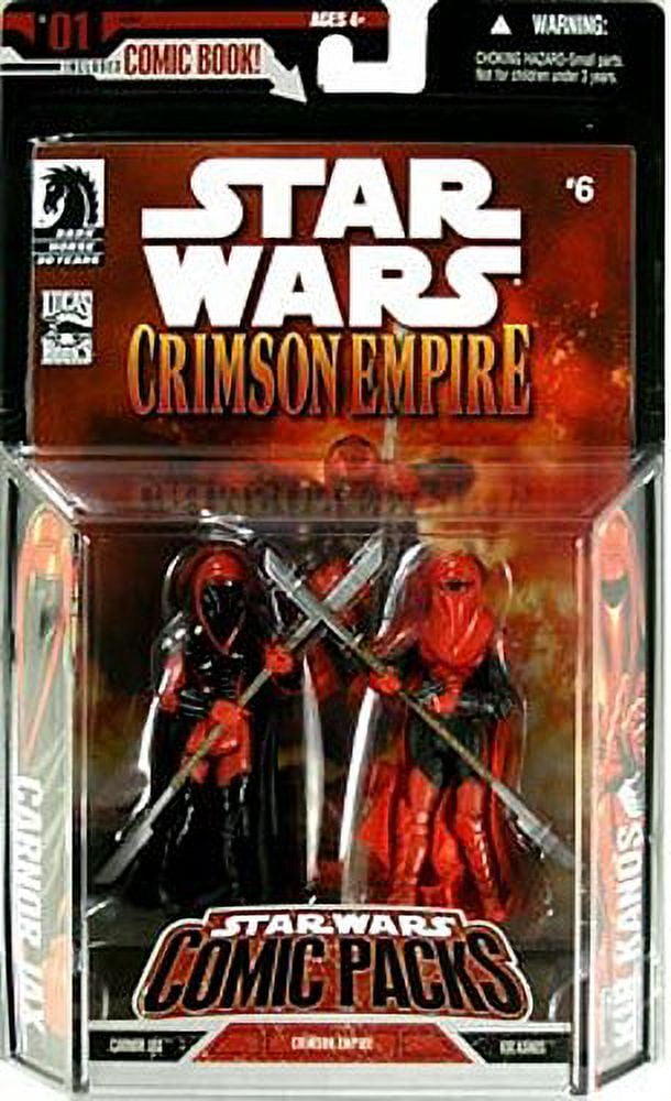 Star Wars Comic Packs Crimson Empire Kir Kanos & Carnor Jax Action ...