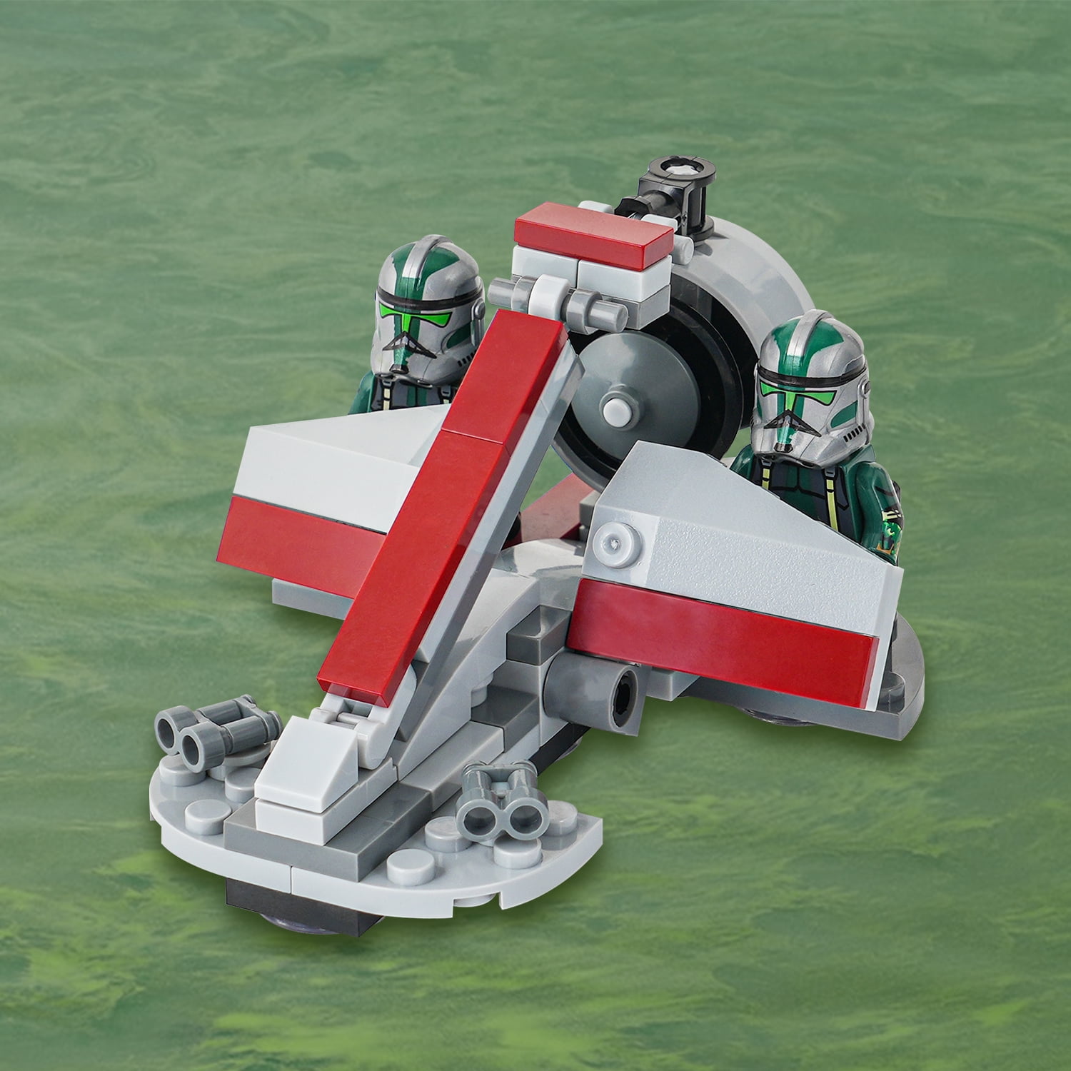 Star Wars Commonder Gree & Swamp Speeder Building Block Figure Moc ...