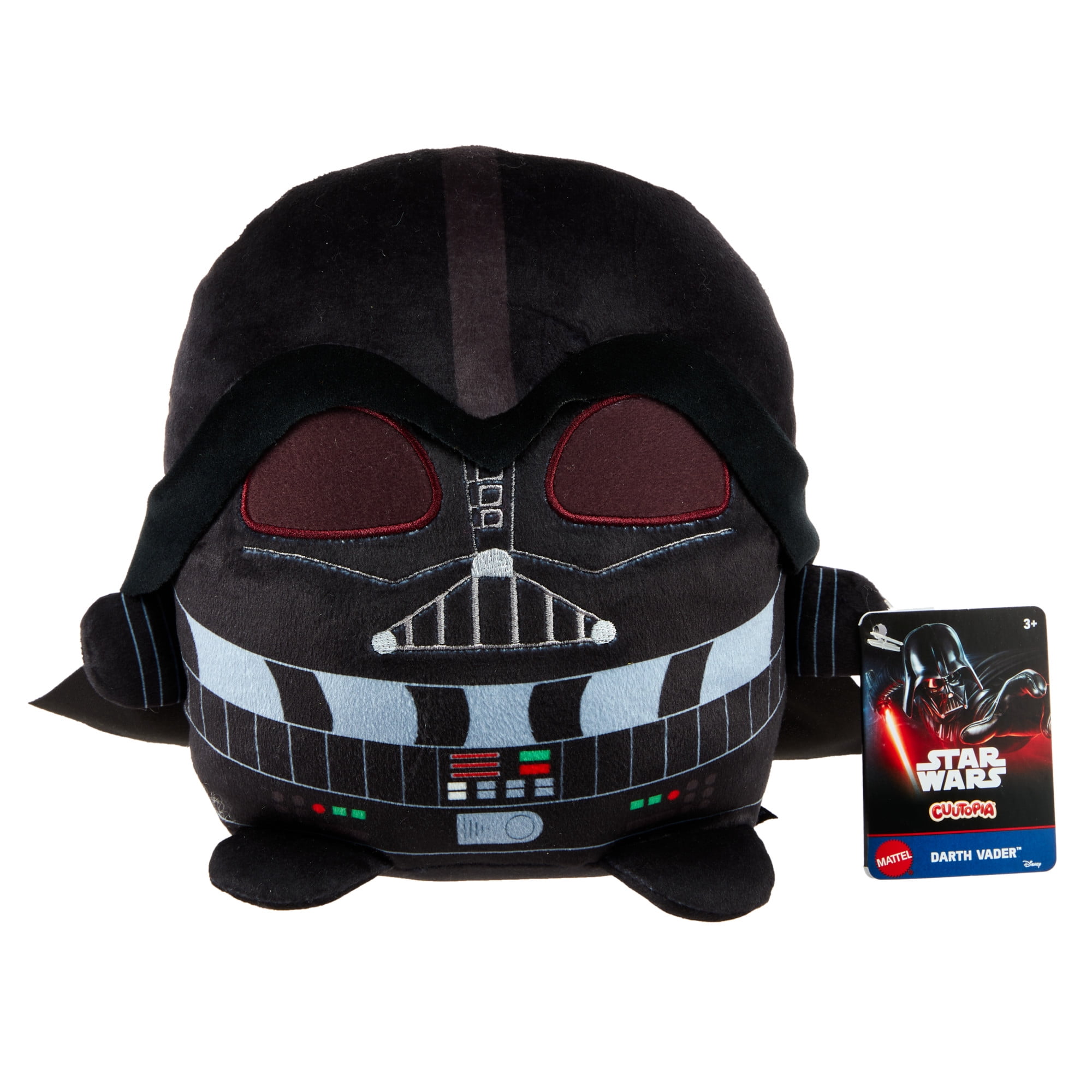 Cuutopia Star Wars Darth Vader Stuffed Toy, Soft Rounded Plush Doll, 7 ...