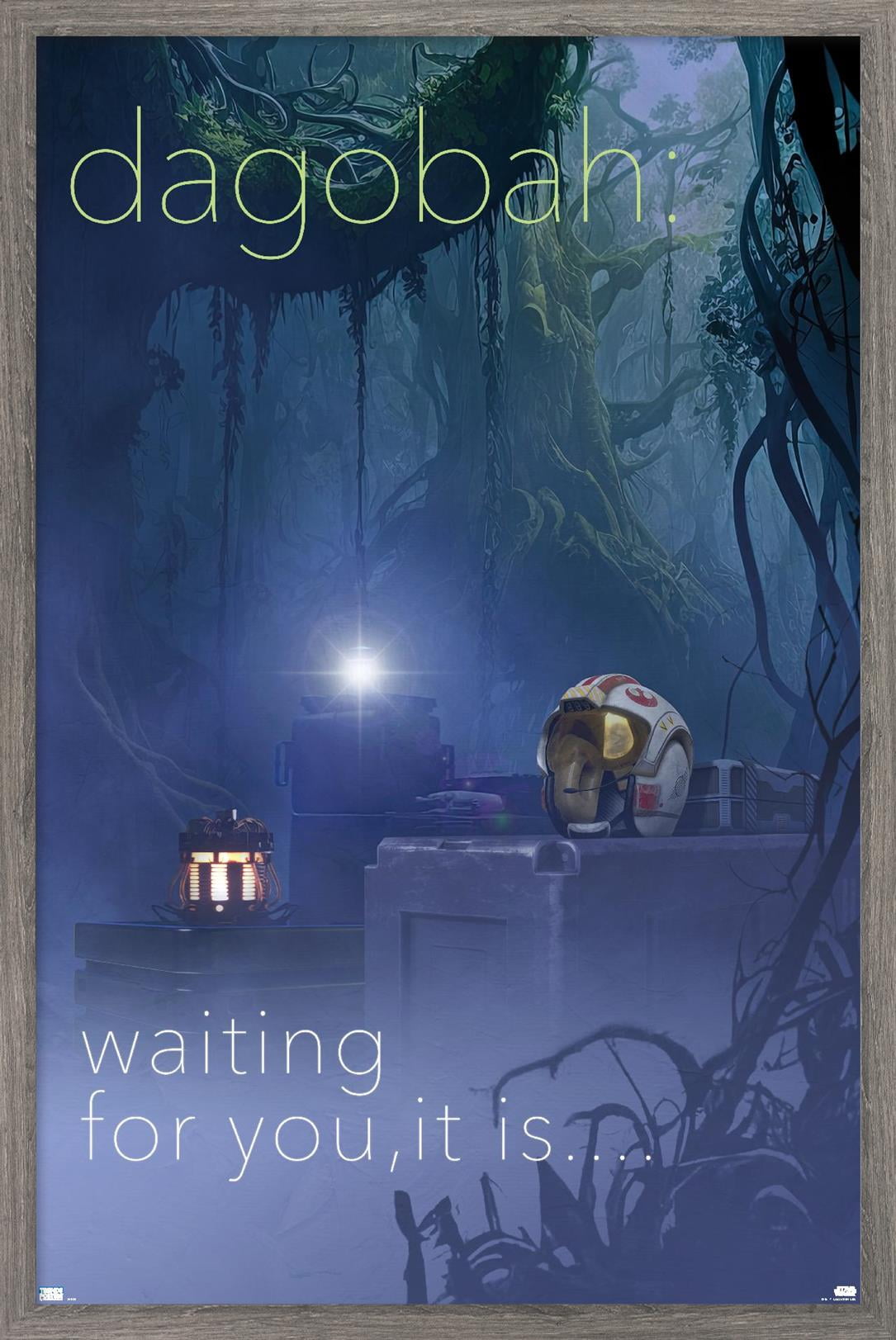 Star Wars: Dagobah - Visit Dagobah by Russell Walks 23 Wall Poster, 22. ...