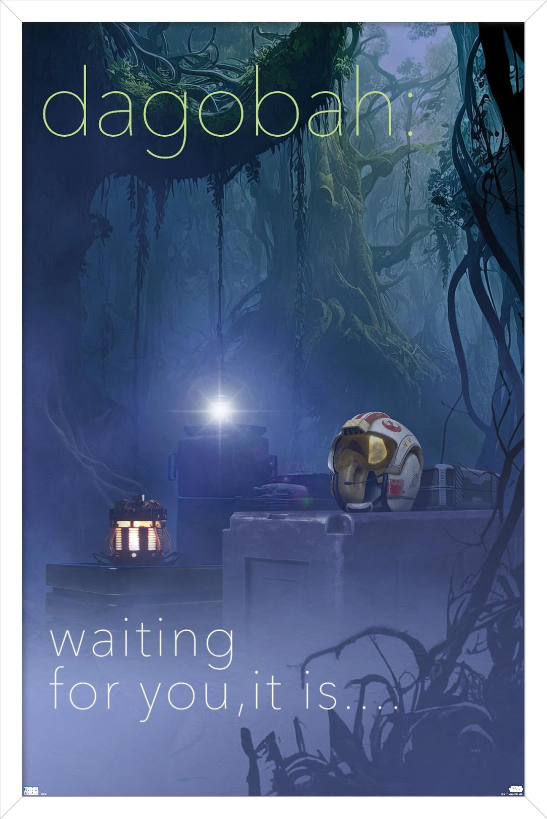 Star Wars: Dagobah - Visit Dagobah by Russell Walks 23 Wall Poster, 22. ...
