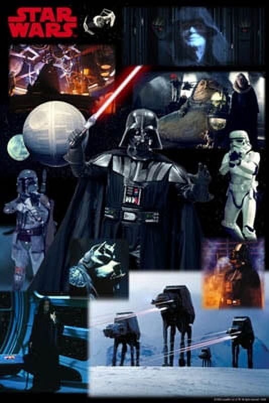 Star Wars Dark Forces Classic Montage 12 inch by 18 inches 3D Poster ...