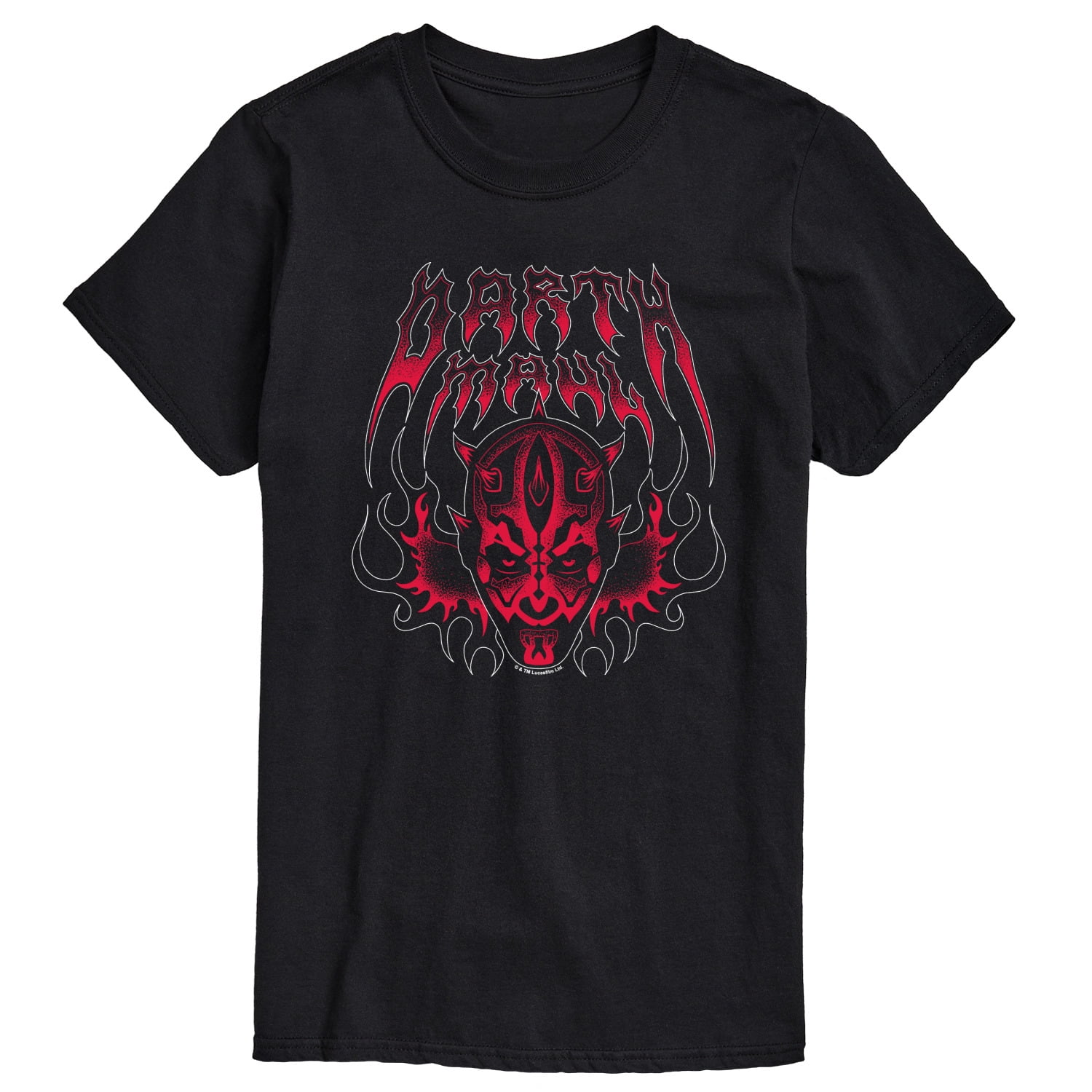 Star Wars - Darth Maul Heavy Metal - Men's Short Sleeve Graphic T-Shirt ...