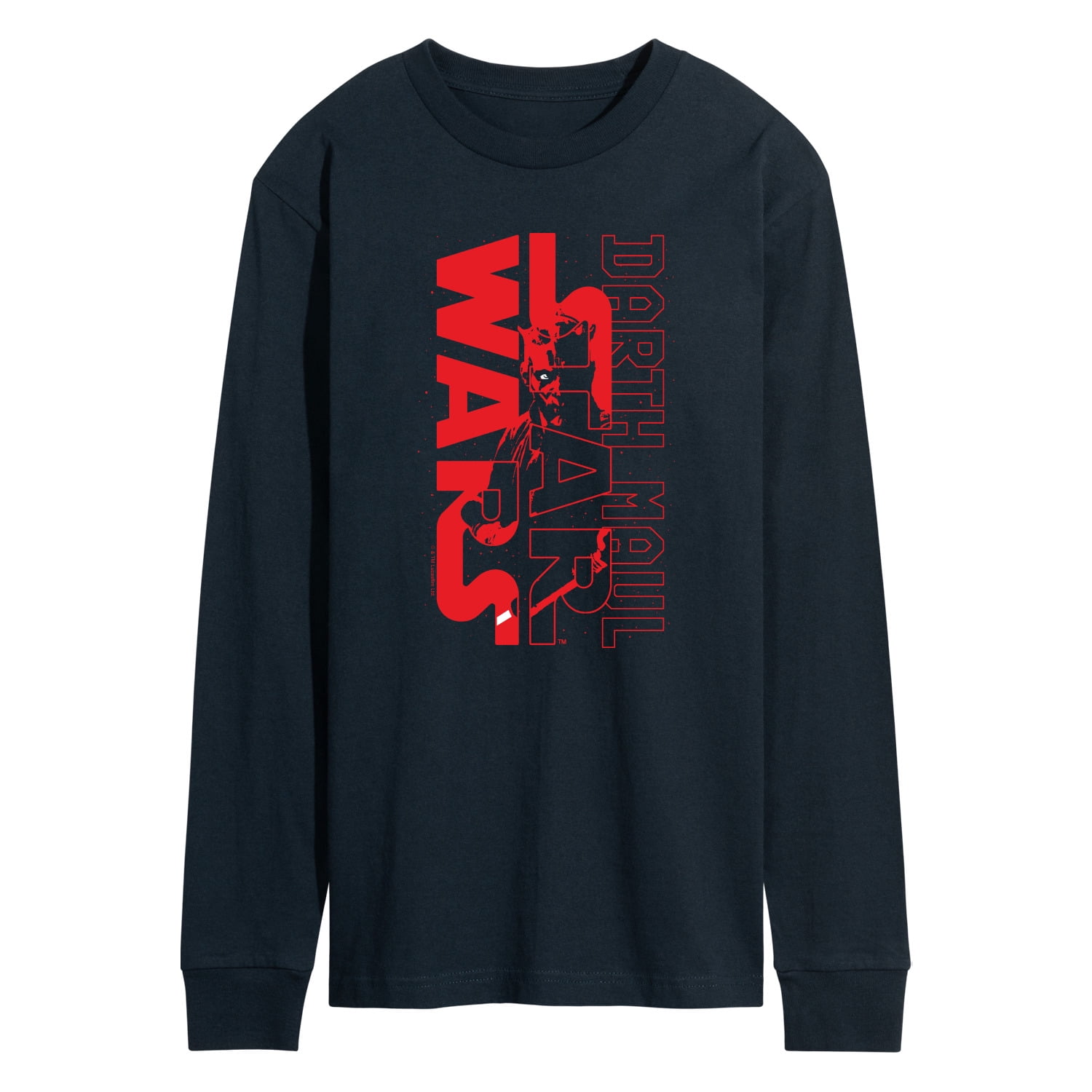 Star Wars - Darth Maul Logo - Men's Long Sleeve Graphic T-Shirt ...