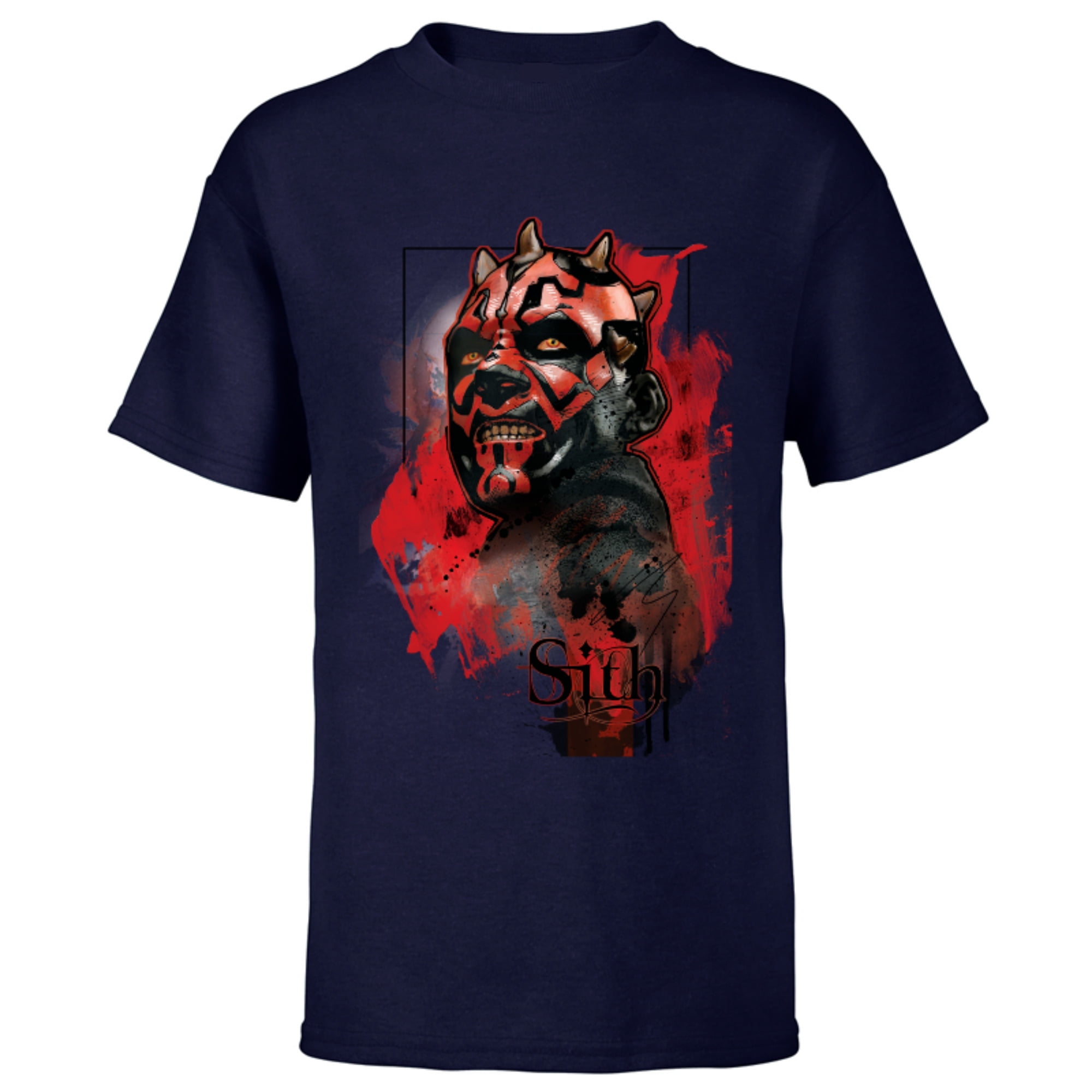 Star Wars Darth Maul Sith - Short Sleeve T-Shirt for Kids - Customized ...