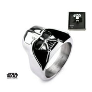 Disney Stainless Steel Star Wars 3D Stormtrooper Ring - Walmart.com
