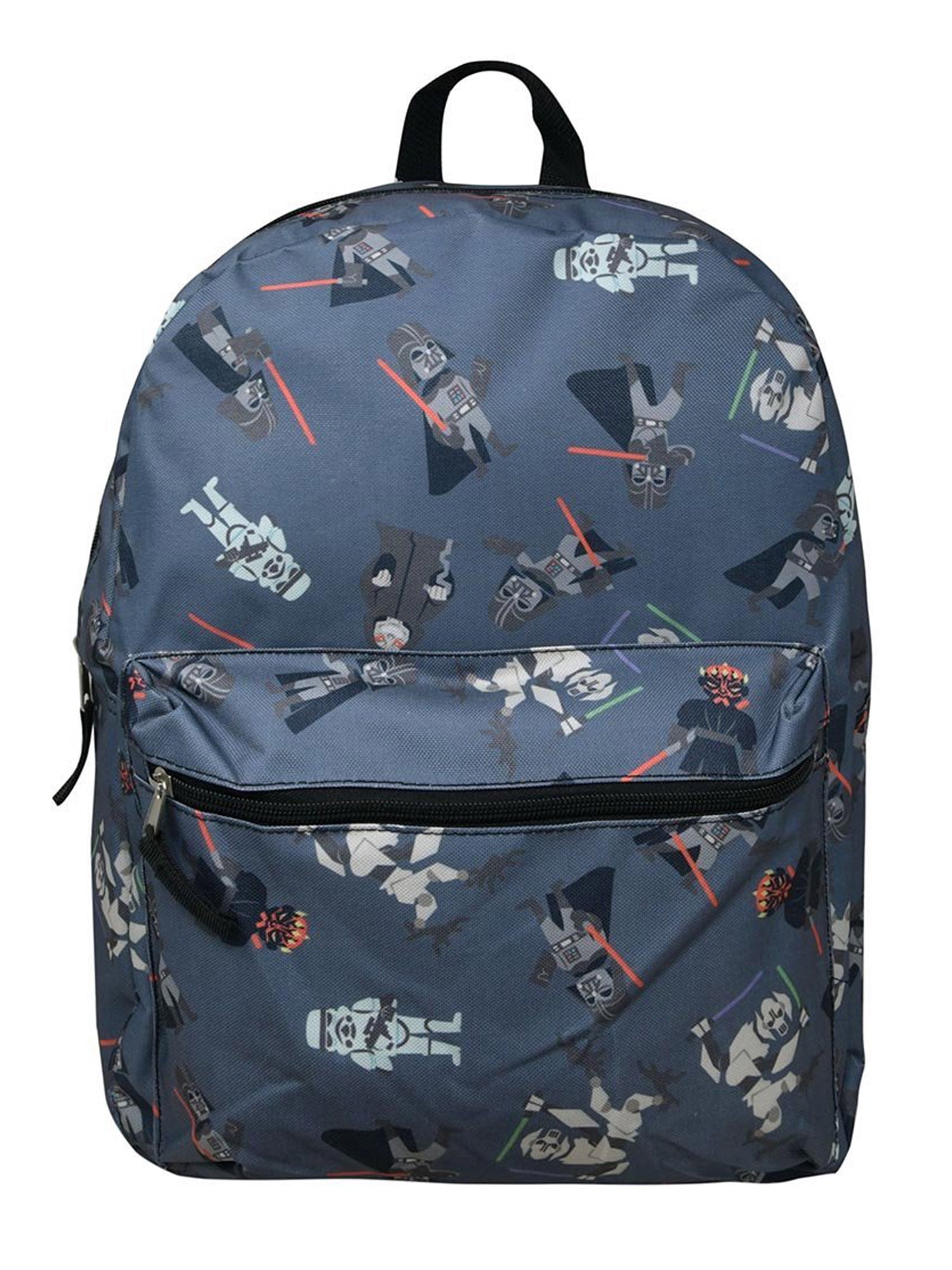Star Wars Darth Vader Backpack 16" All-over Print Dark Side w/ Front ...