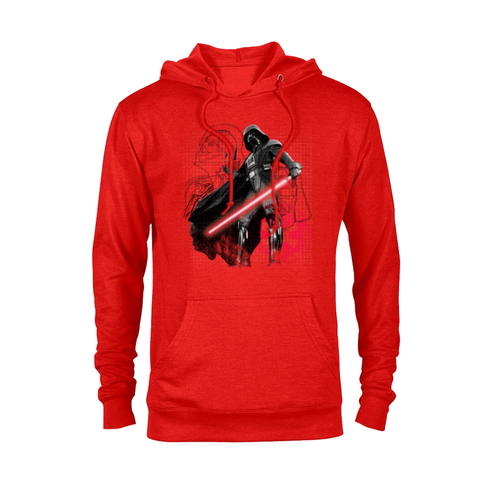 Star Wars Darth Vader Blueprint of a Sith Lord - Pullover Hoodie for ...