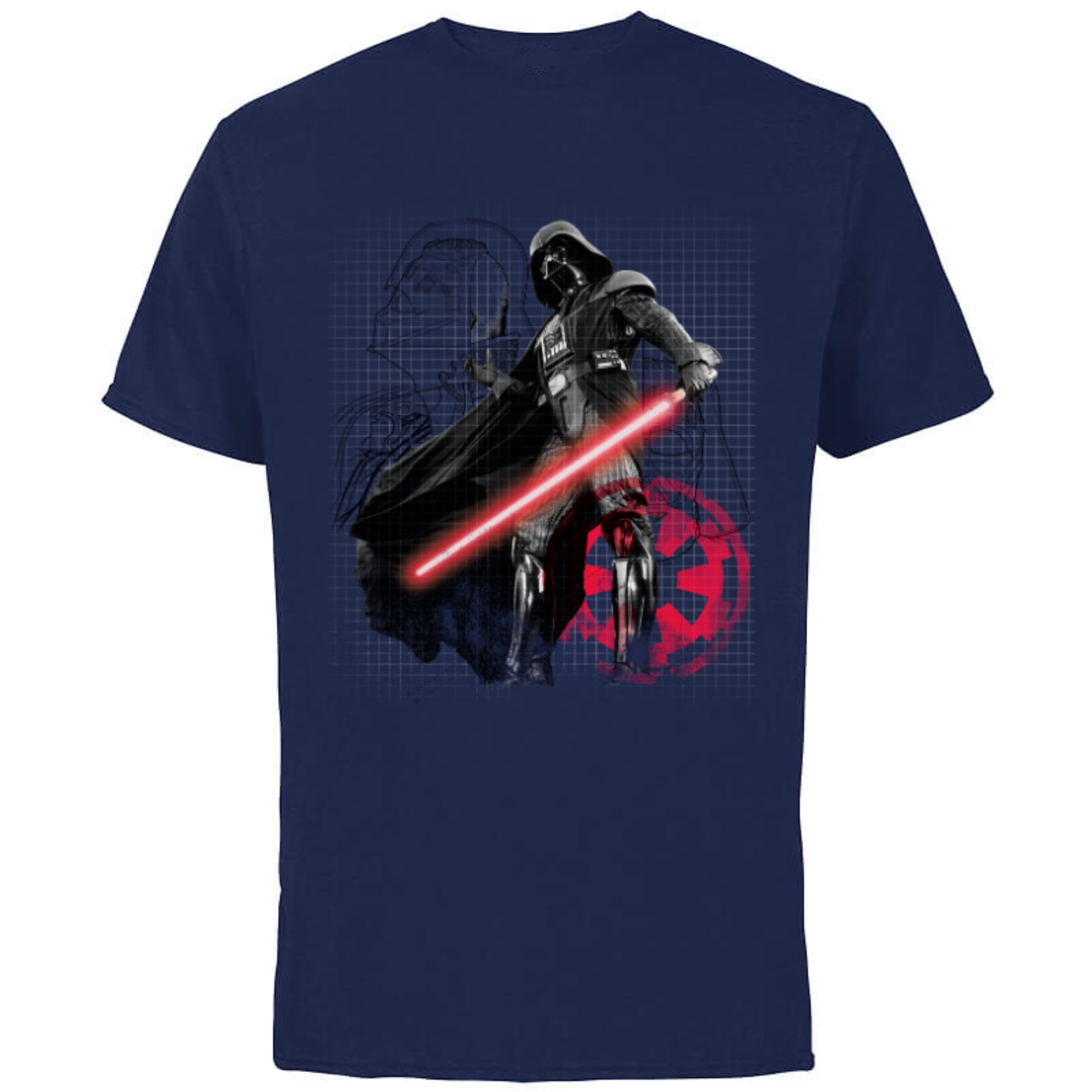 Star Wars Darth Vader Blueprint of a Sith Lord - Short Sleeve Cotton T ...