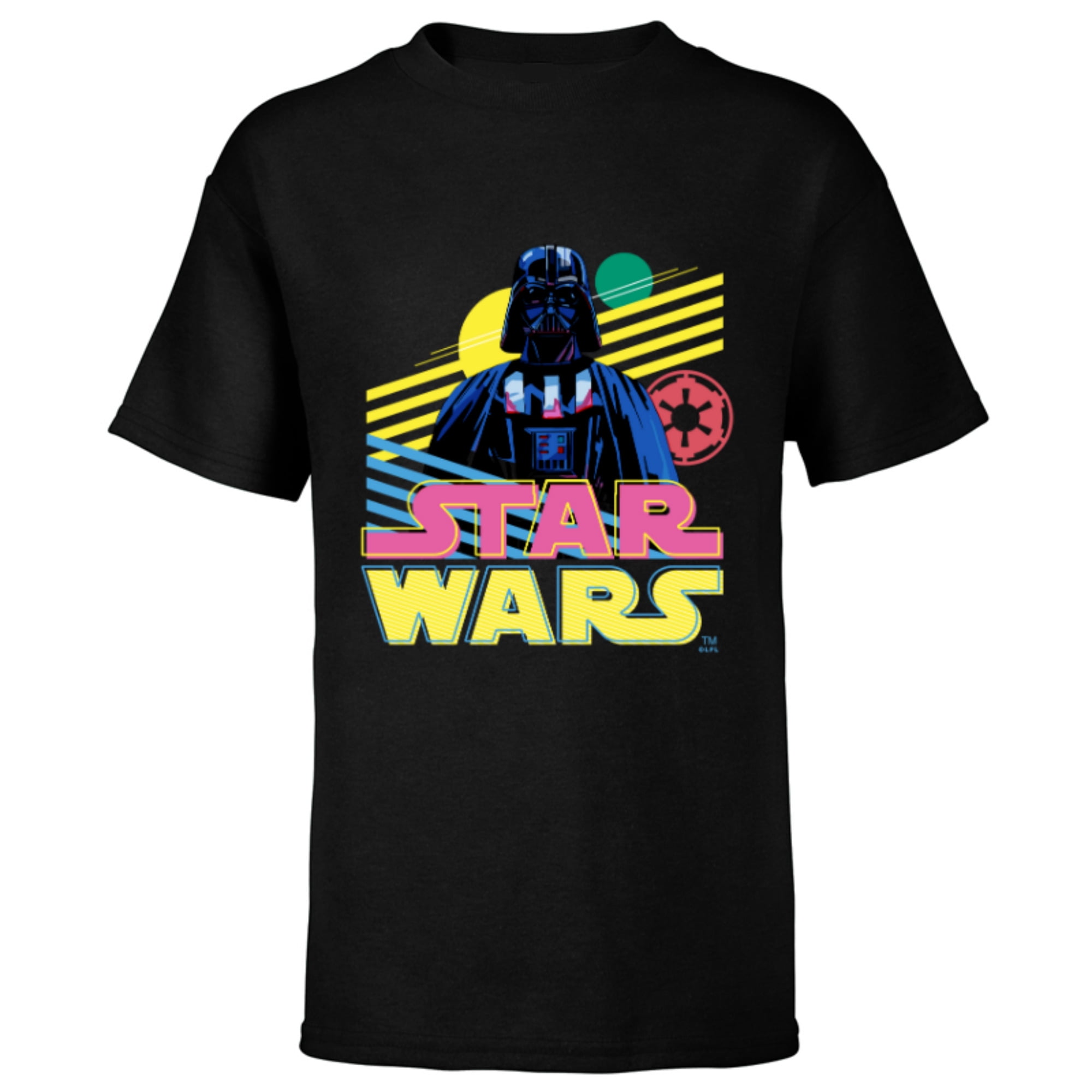 Star Wars Darth Vader Bold Graphic Retro Eighties ‘80s Vibe - Short ...