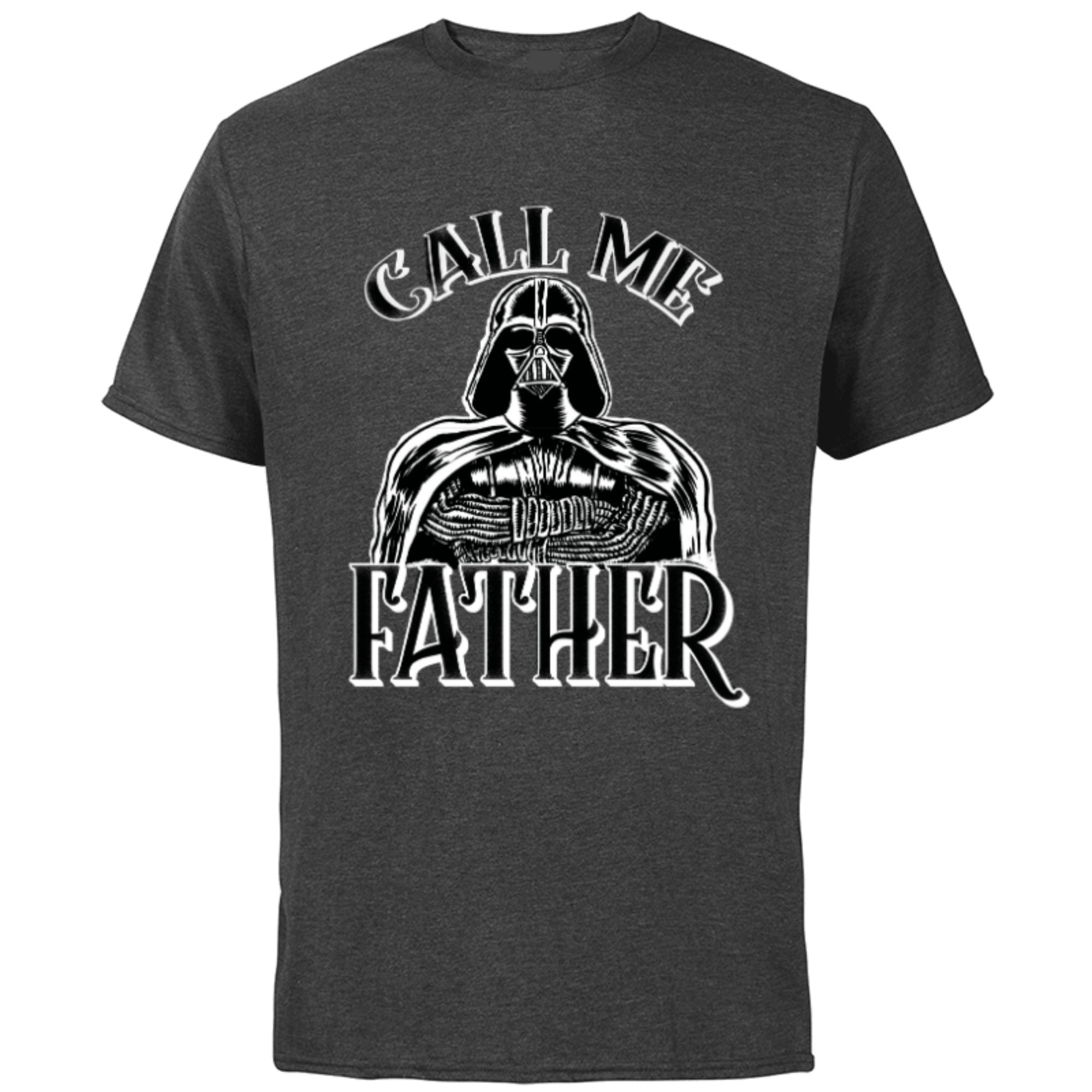 Star Wars Darth Vader Call Me Father Father's Day - Short Sleeve Cotton ...