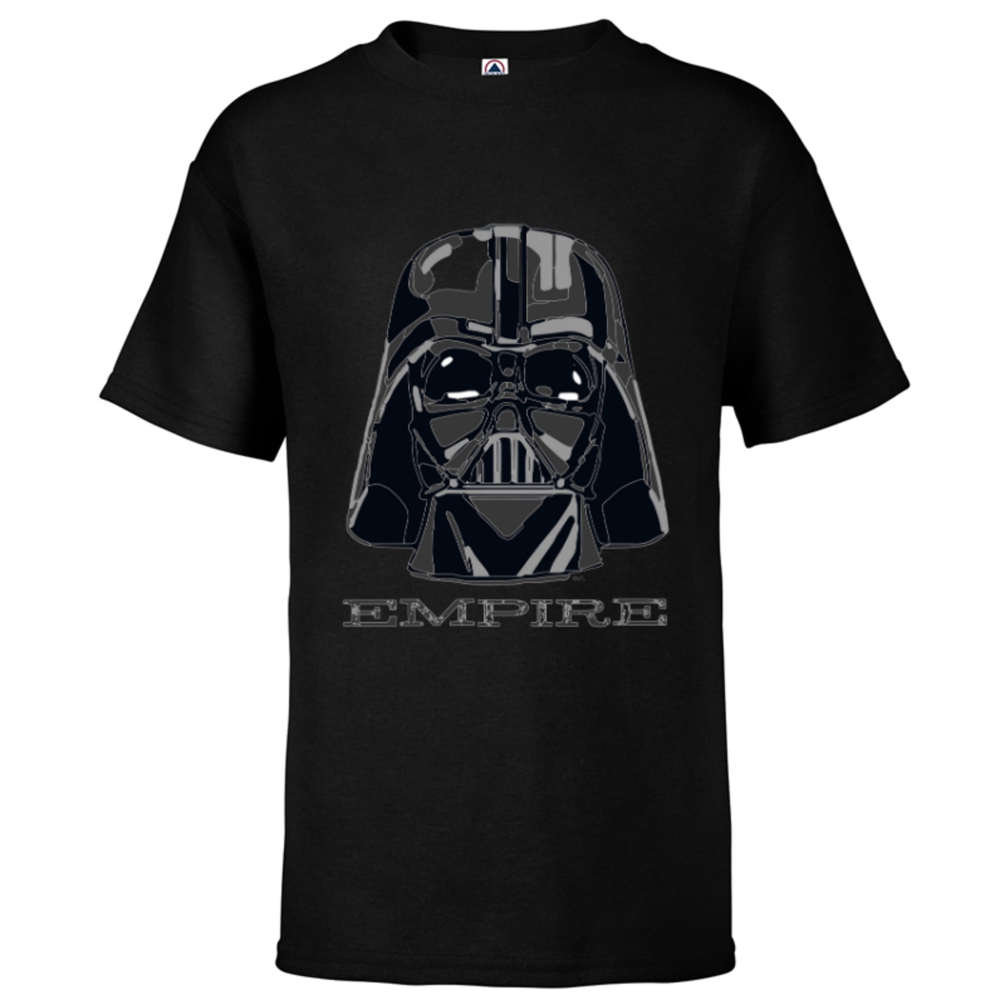 Star Wars Darth Vader Empire Mask and Helmet - Short Sleeve T-Shirt for ...