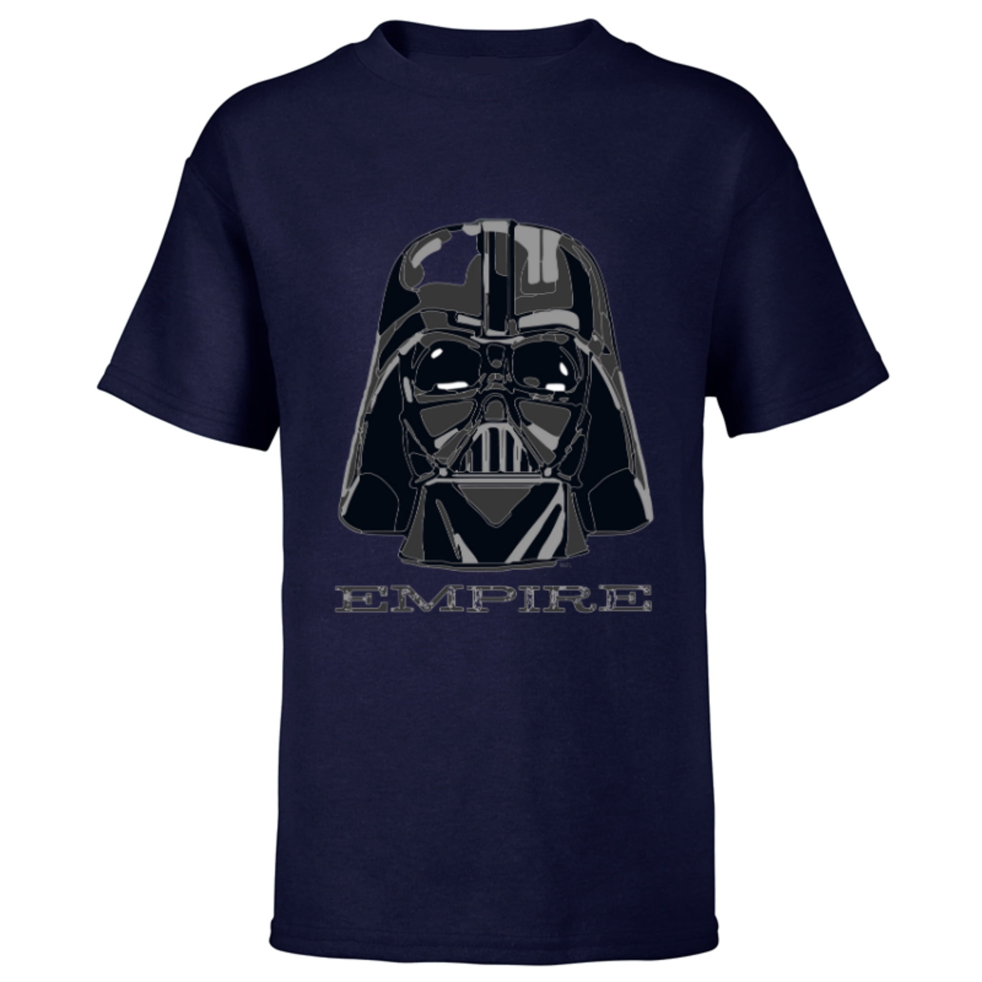 Star Wars Darth Vader Empire Mask and Helmet - Short Sleeve T-Shirt for ...