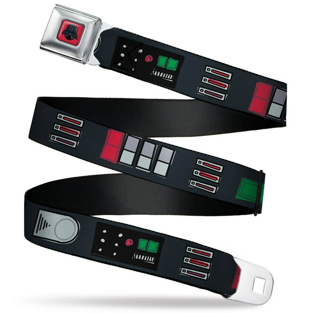 Star Wars Belt, Seatbelt Buckle Belt, Star Wars Darth Vader Utility ...