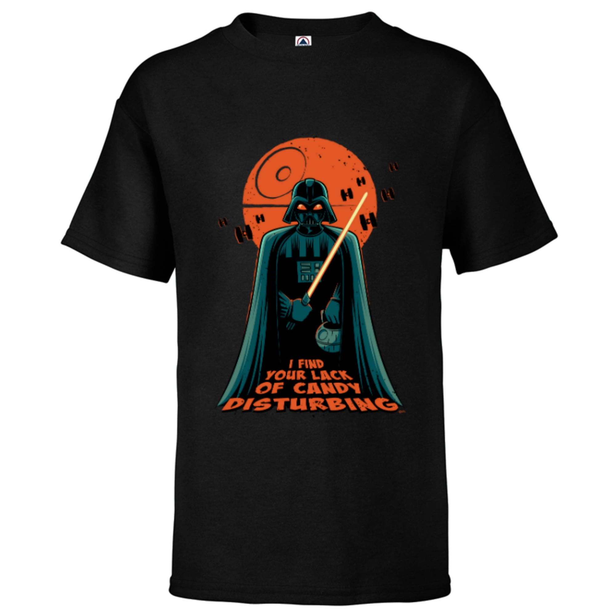Star Wars Darth Vader Halloween Lack of Candy Disturbing - Short Sleeve ...
