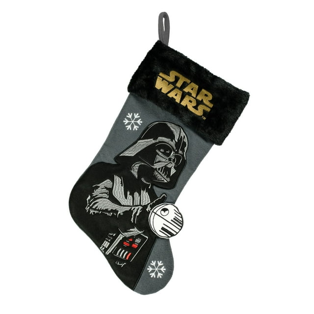 Star Wars 20" Darth Vader Christmas Stocking Holder with Embroidery ...