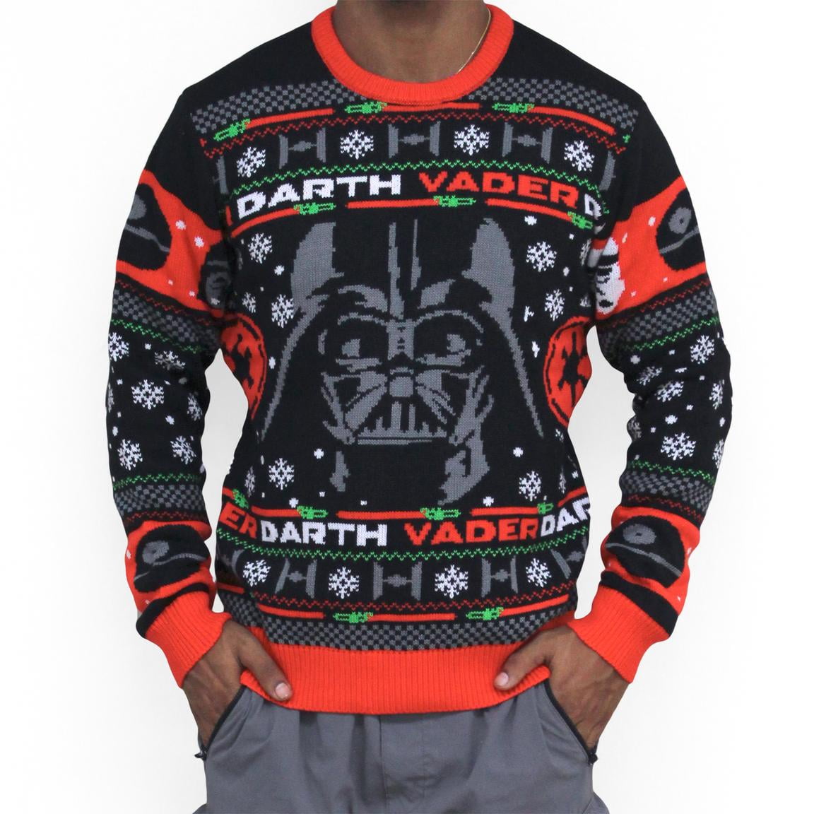 Star Wars Darth Vader Holiday Sweater - Walmart.com