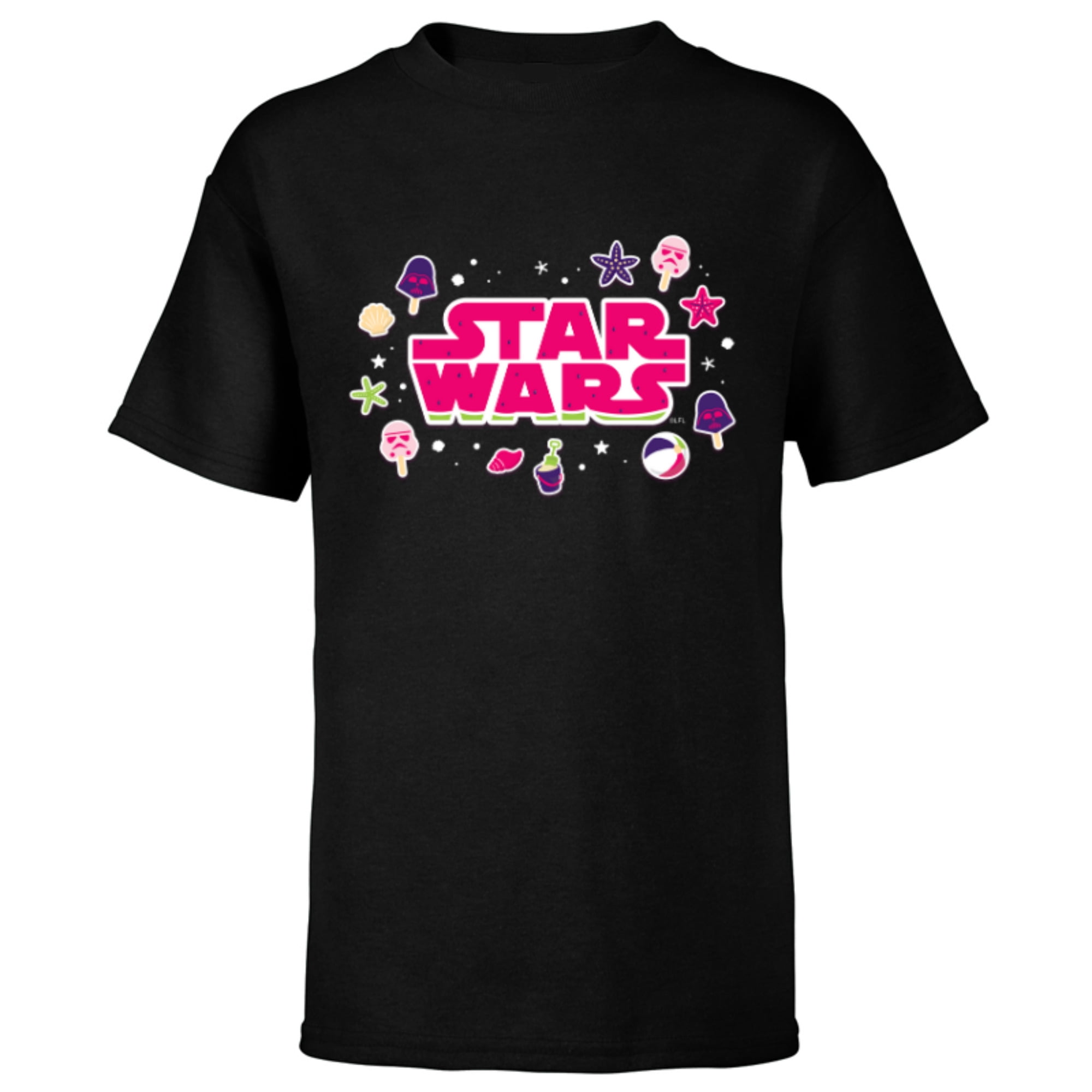 Star Wars Darth Vader Ice Cream Logo Summer Beach Vacation - Short ...