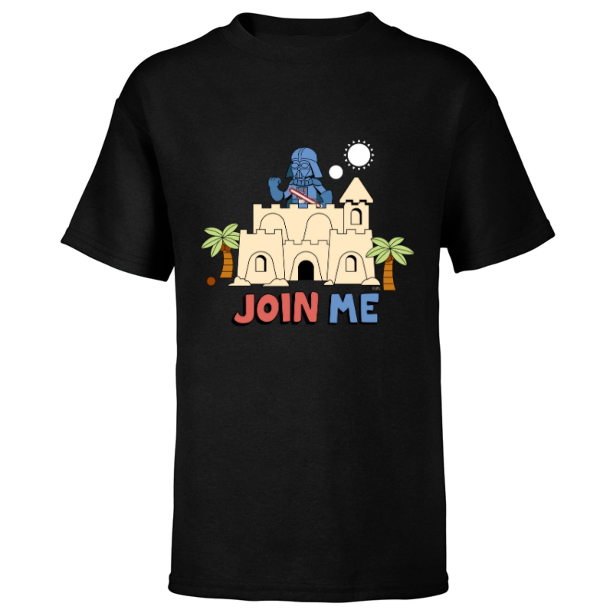 Star Wars Darth Vader Sand Castle Summer Beach Join Me Funny - Short ...