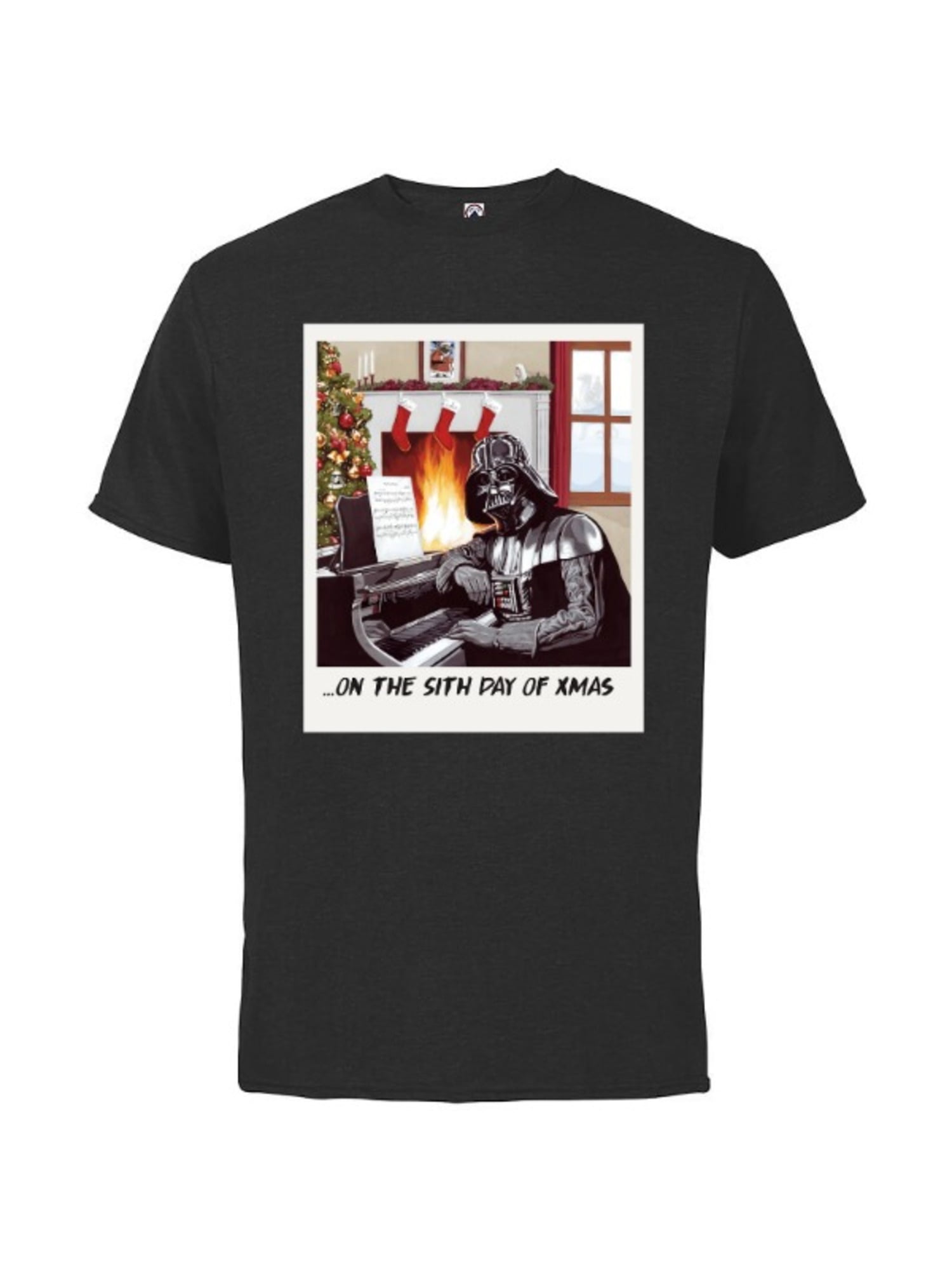 Star Wars Darth Vader Sith Day of Xmas Holiday - Short Sleeve Cotton T ...