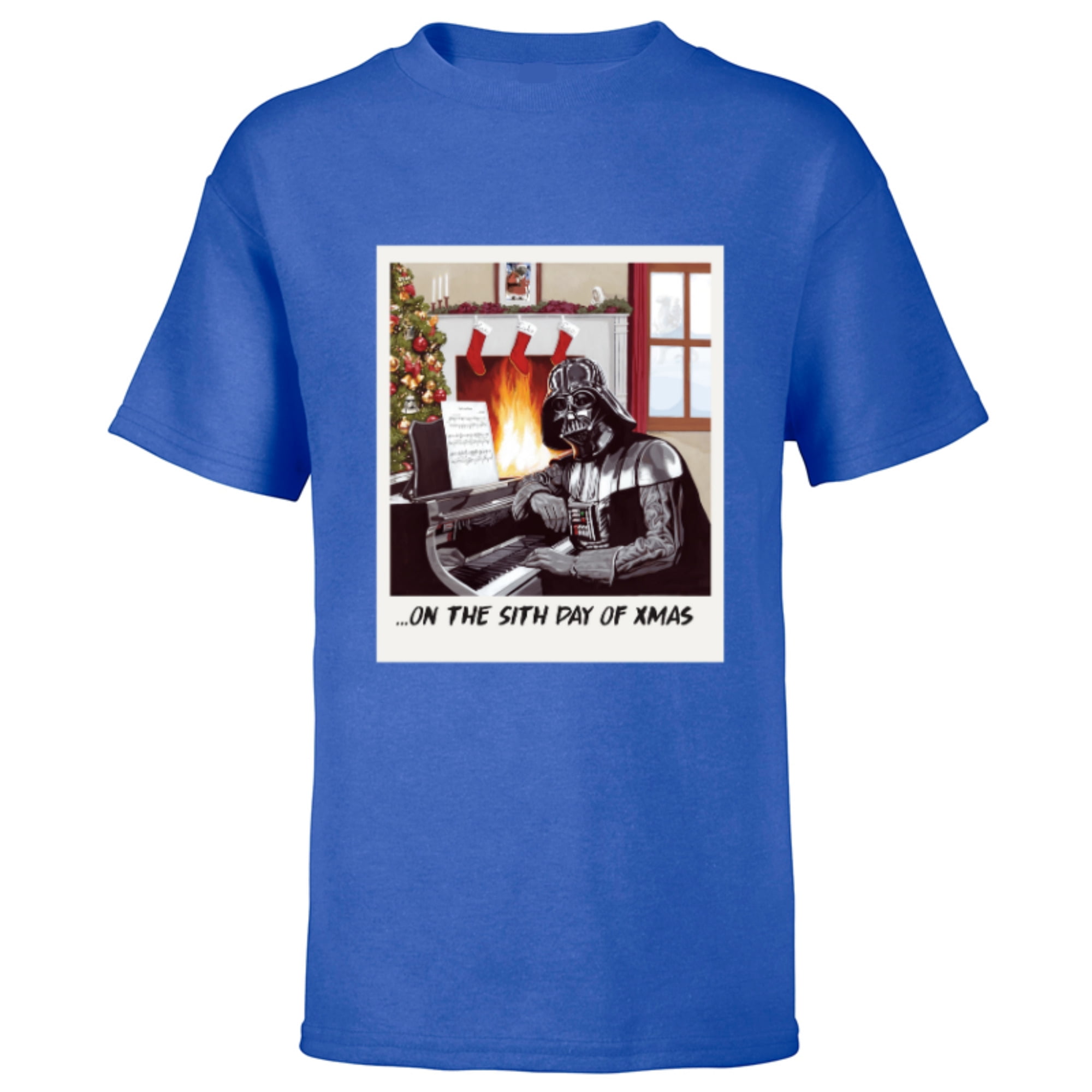 Star Wars Darth Vader Sith Day of Xmas Holiday - Short Sleeve T-Shirt ...