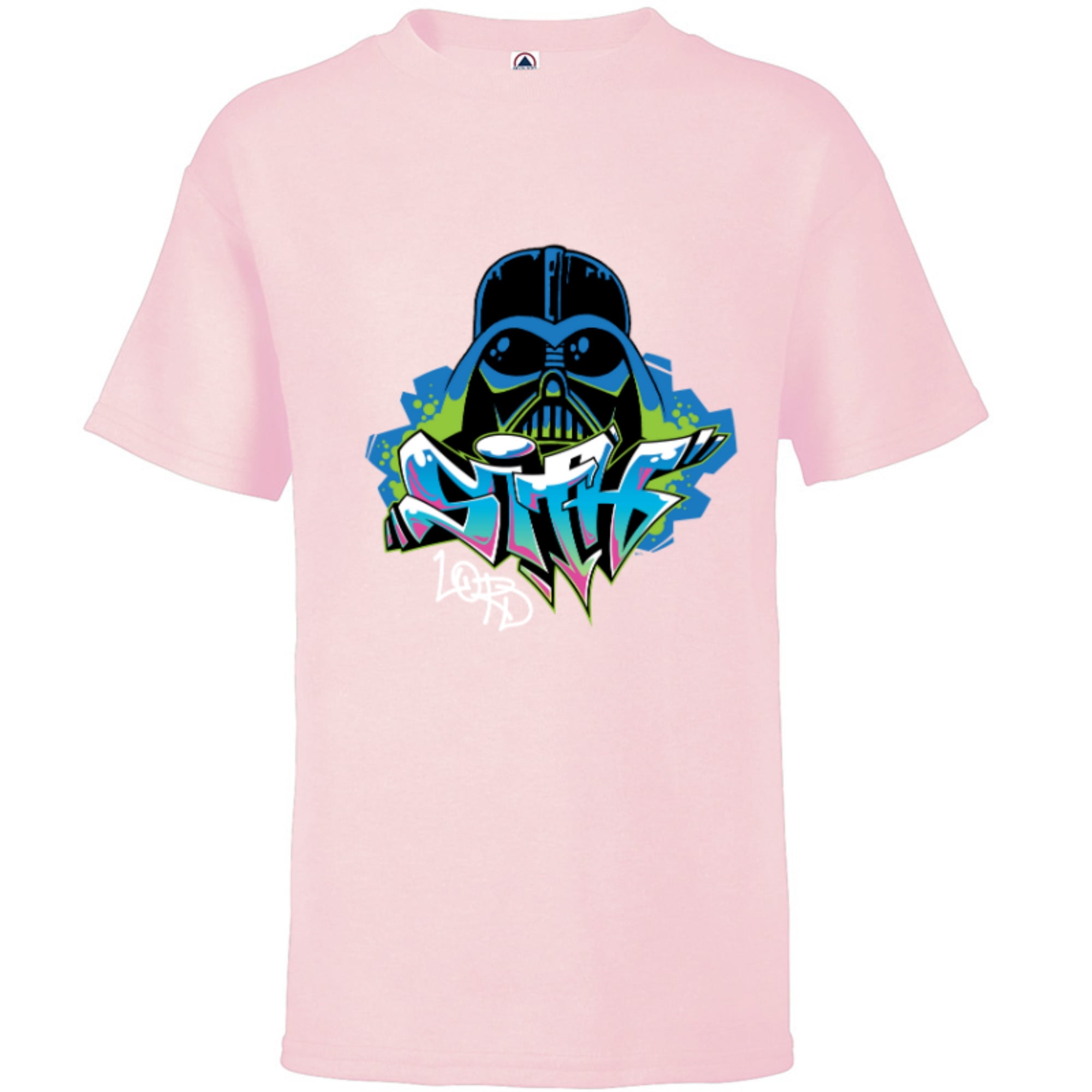 Star Wars Darth Vader Sith Lord Graffiti Tag Style - Short Sleeve T ...