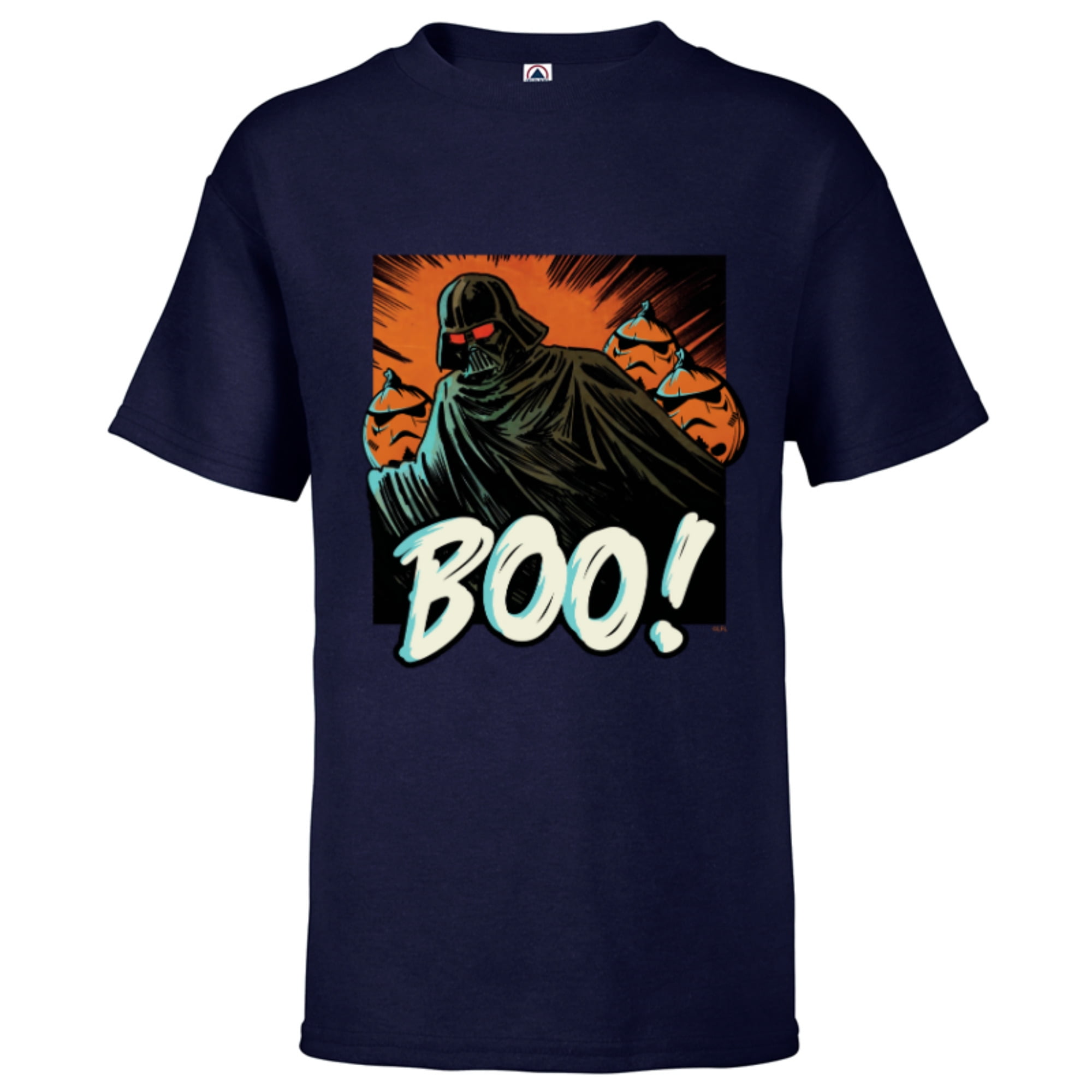 Star Wars Darth Vader Stormtrooper Pumpkins Halloween Boo! - Short ...