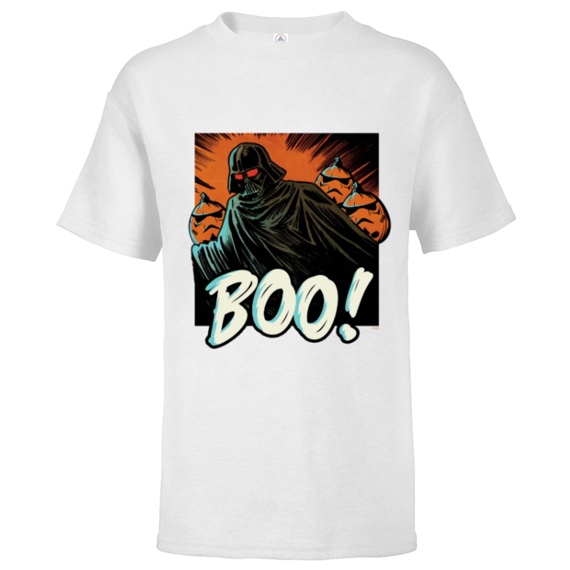 Star Wars Darth Vader Stormtrooper Pumpkins Halloween Boo! - Short ...