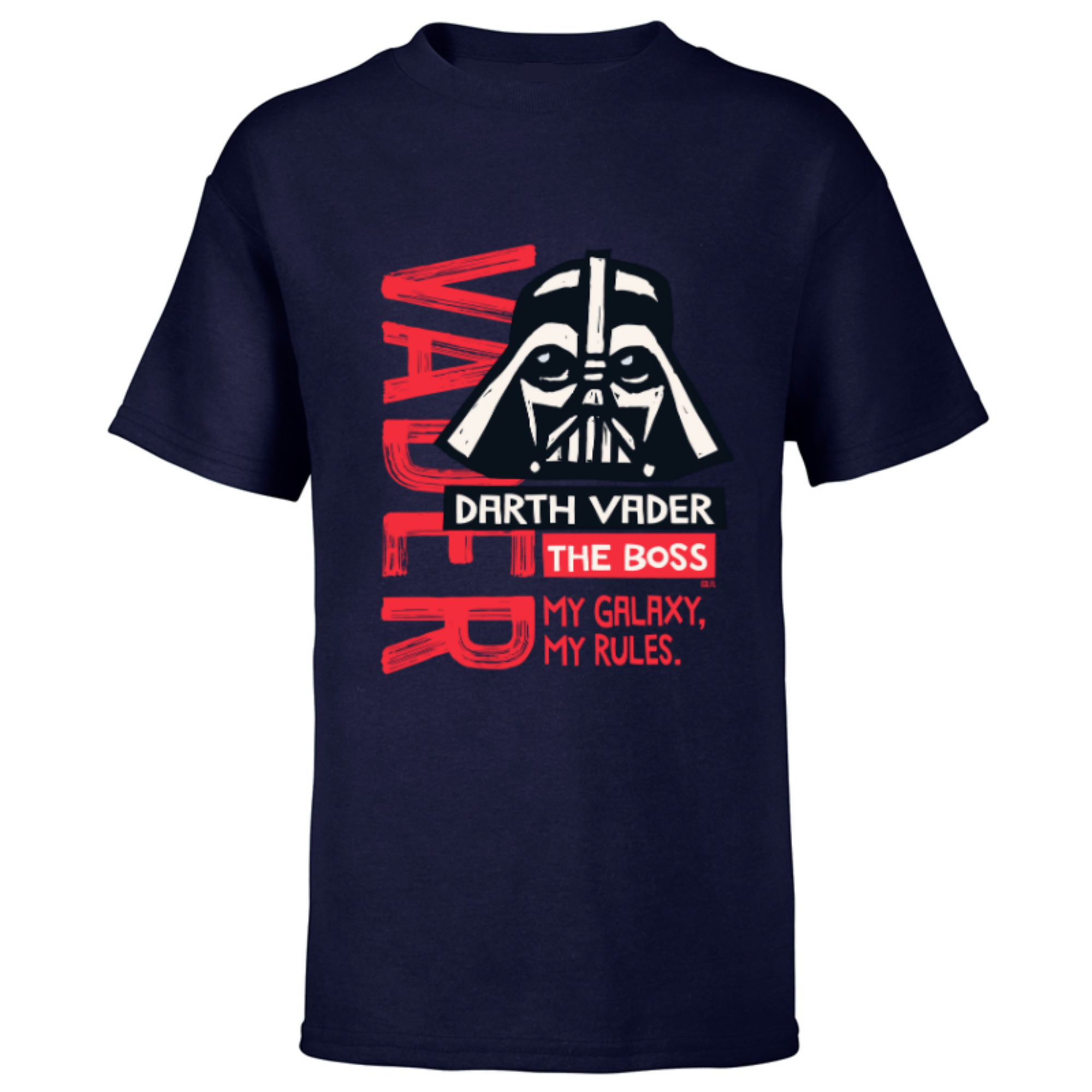 Star Wars Darth Vader The Boss My Galaxy My Rules - Short Sleeve T ...