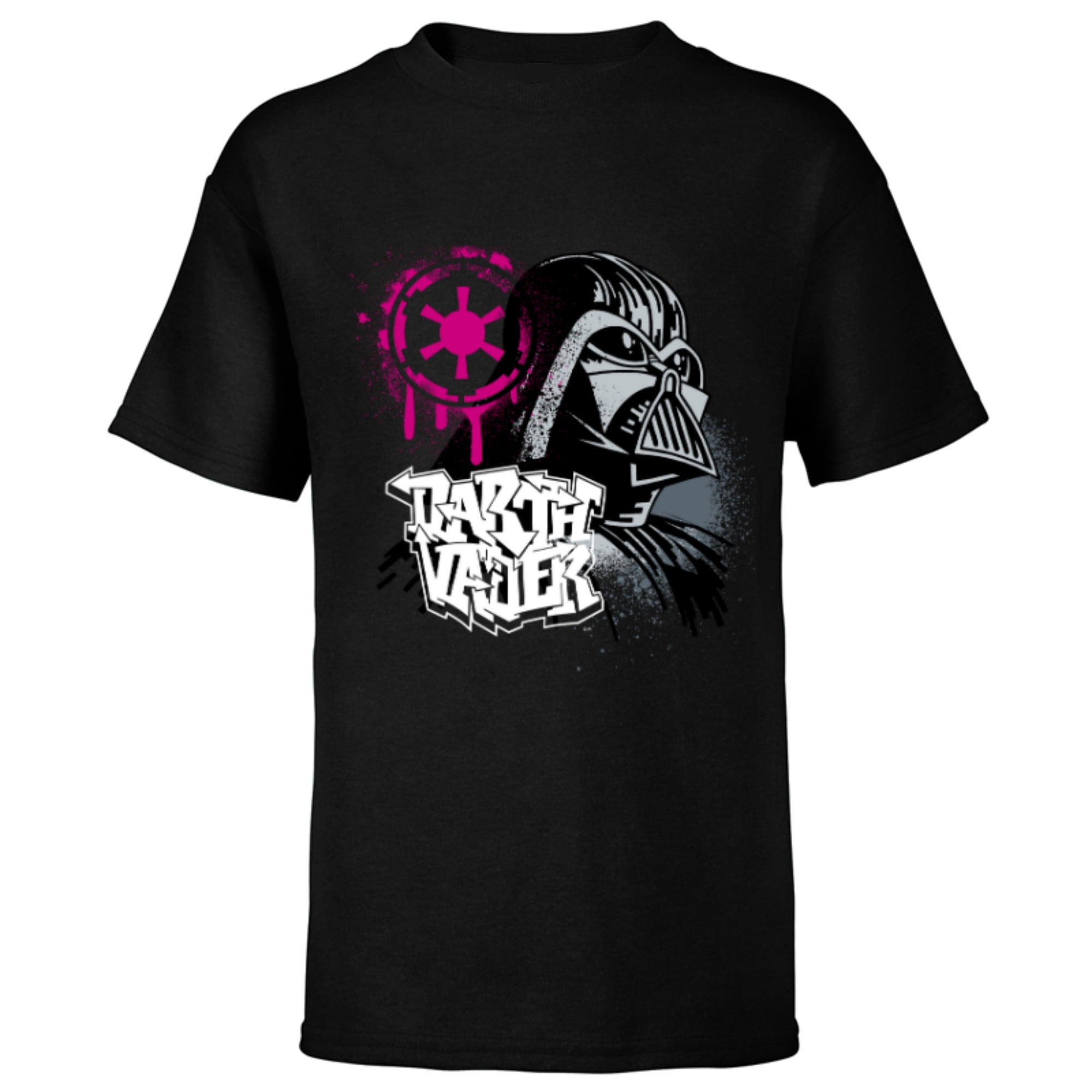Star Wars Darth Vader and Imperial Symbol Graffiti - Short Sleeve T ...