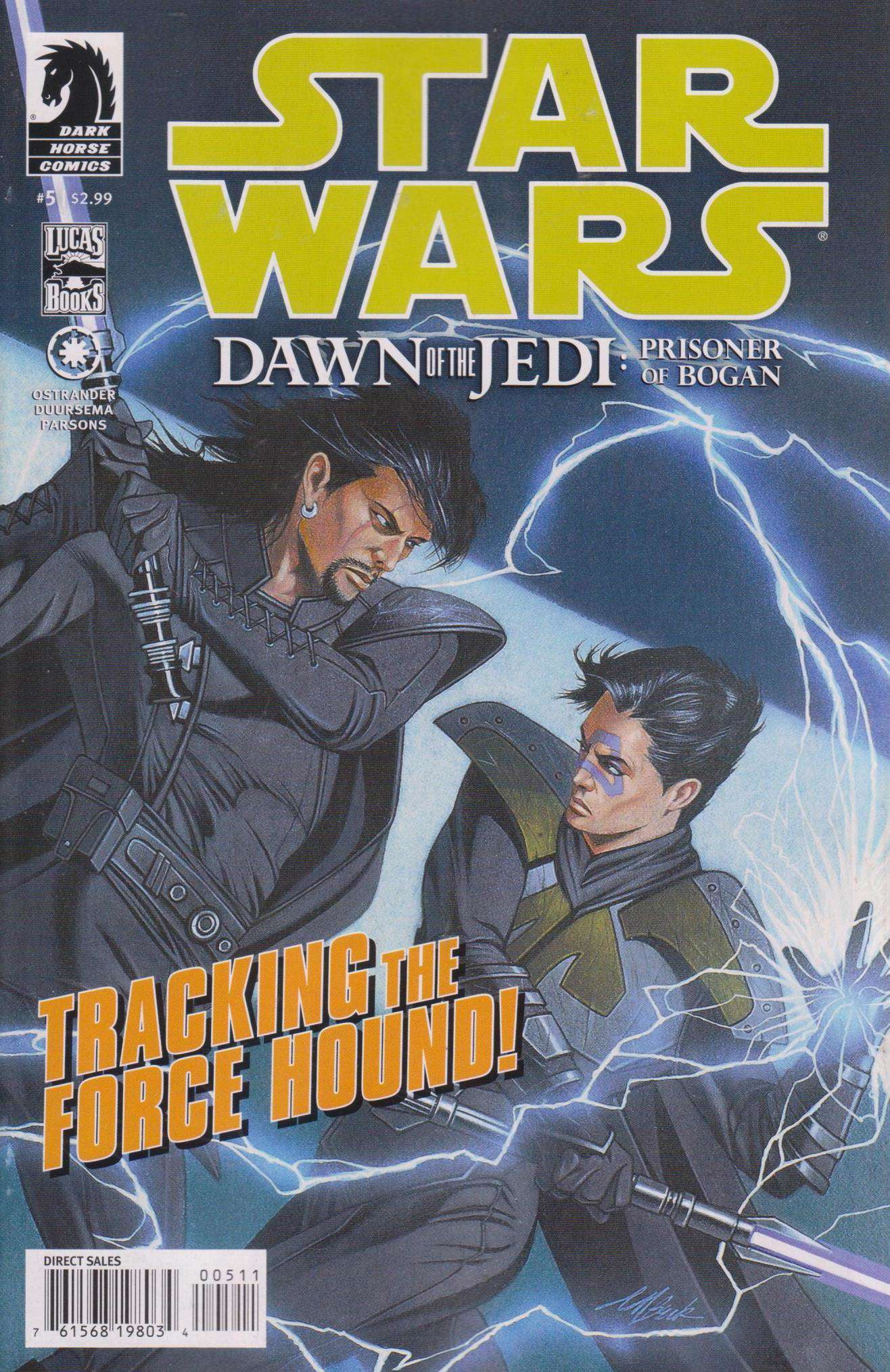 Star Wars: Dawn of the Jedi-Prisoner of Bogan #5 VF ; Dark Horse Comic ...