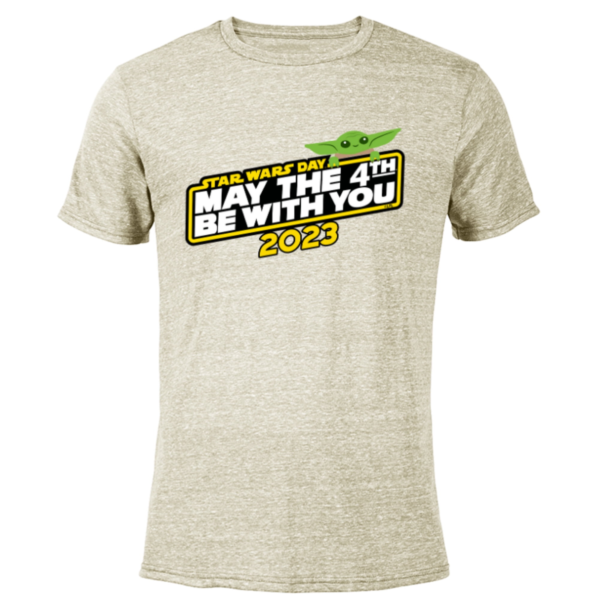 Star Wars Day May the 4th Be With You 2023 Logo Grogu - Short Sleeve ...
