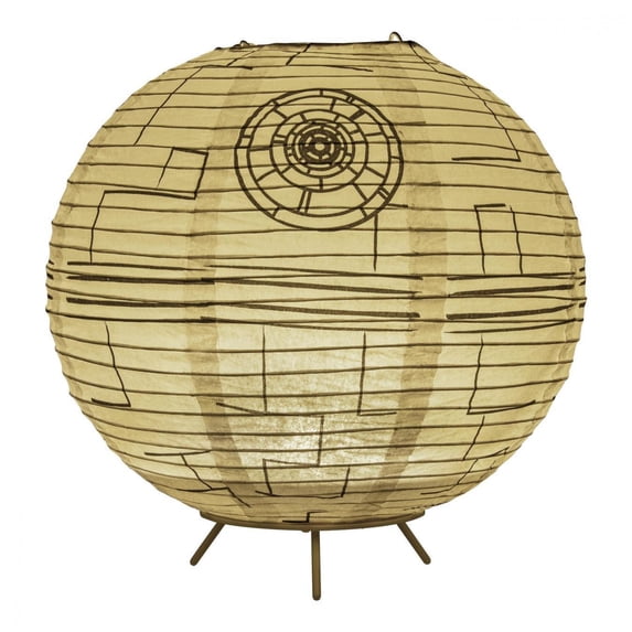 Star Wars Death Star Paper Lantern Desk Lamp - Walmart.com
