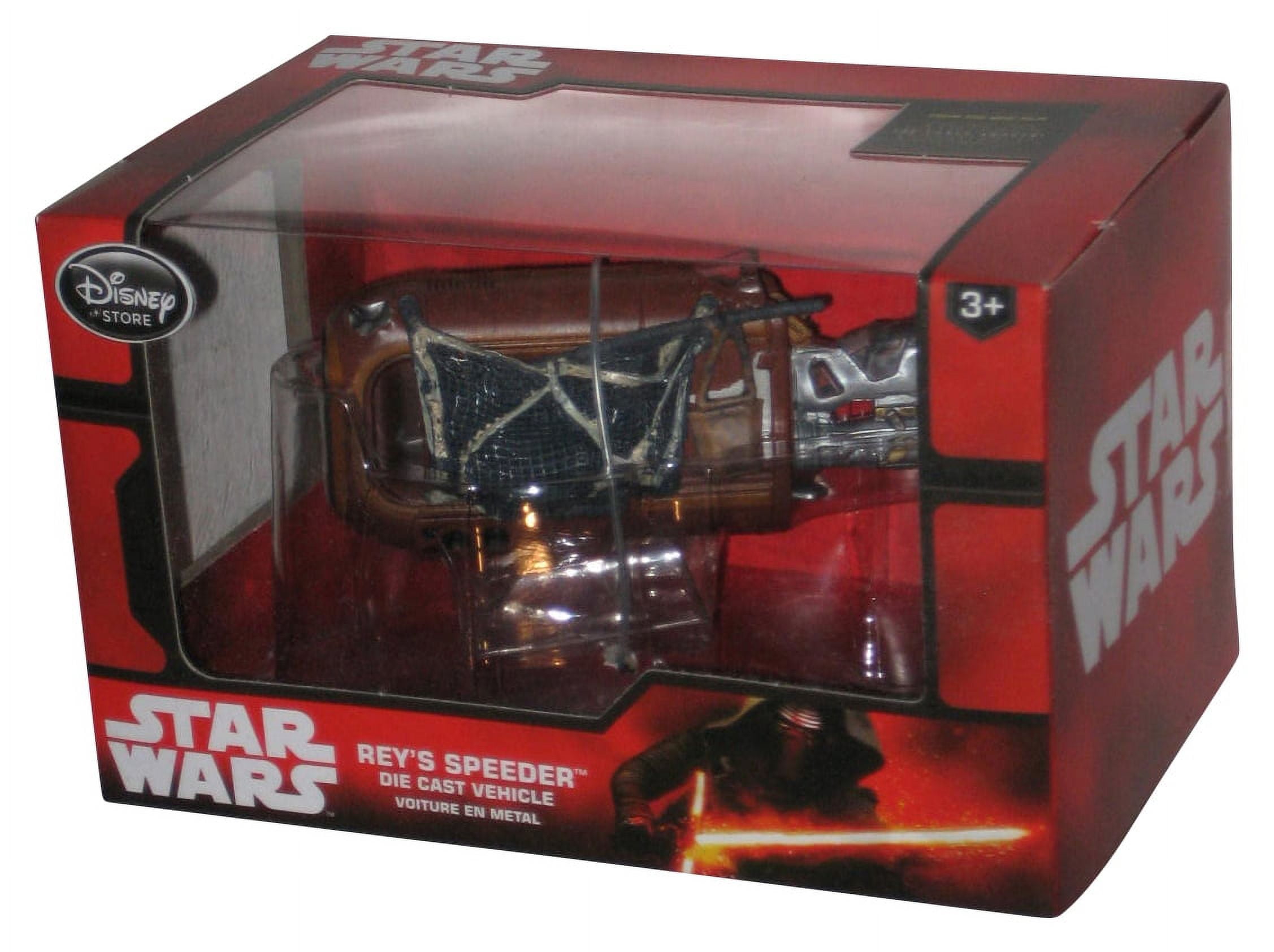 Star Wars Deluxe Die Cast Vehicle Rey's Speeder Disney Store Exclusive ...