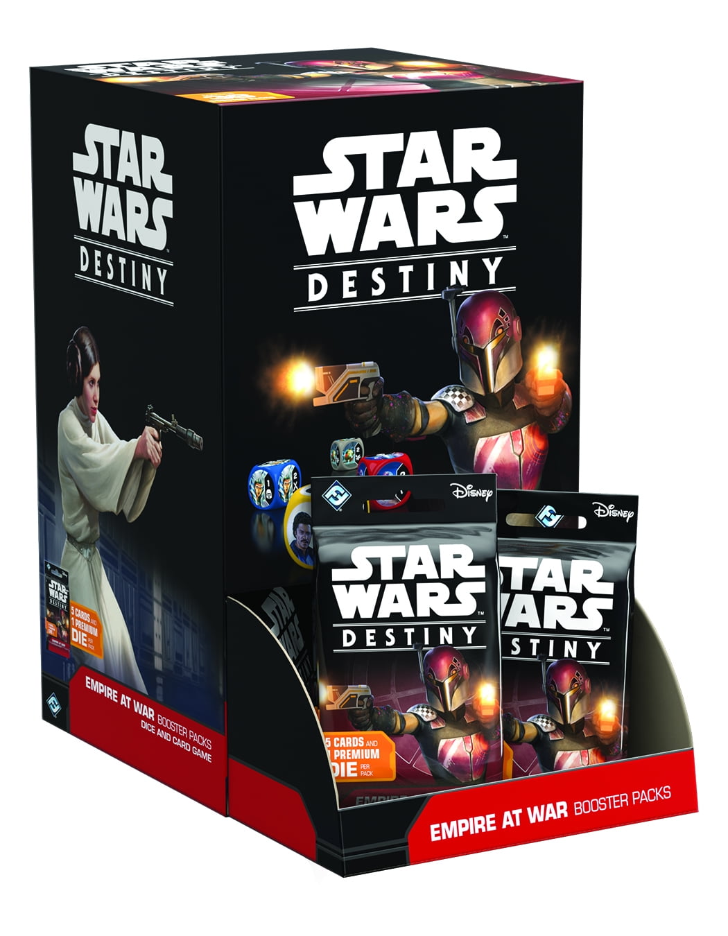 Star Wars Destiny: Empire at War Booster Cards, for Ages 10 and up ...