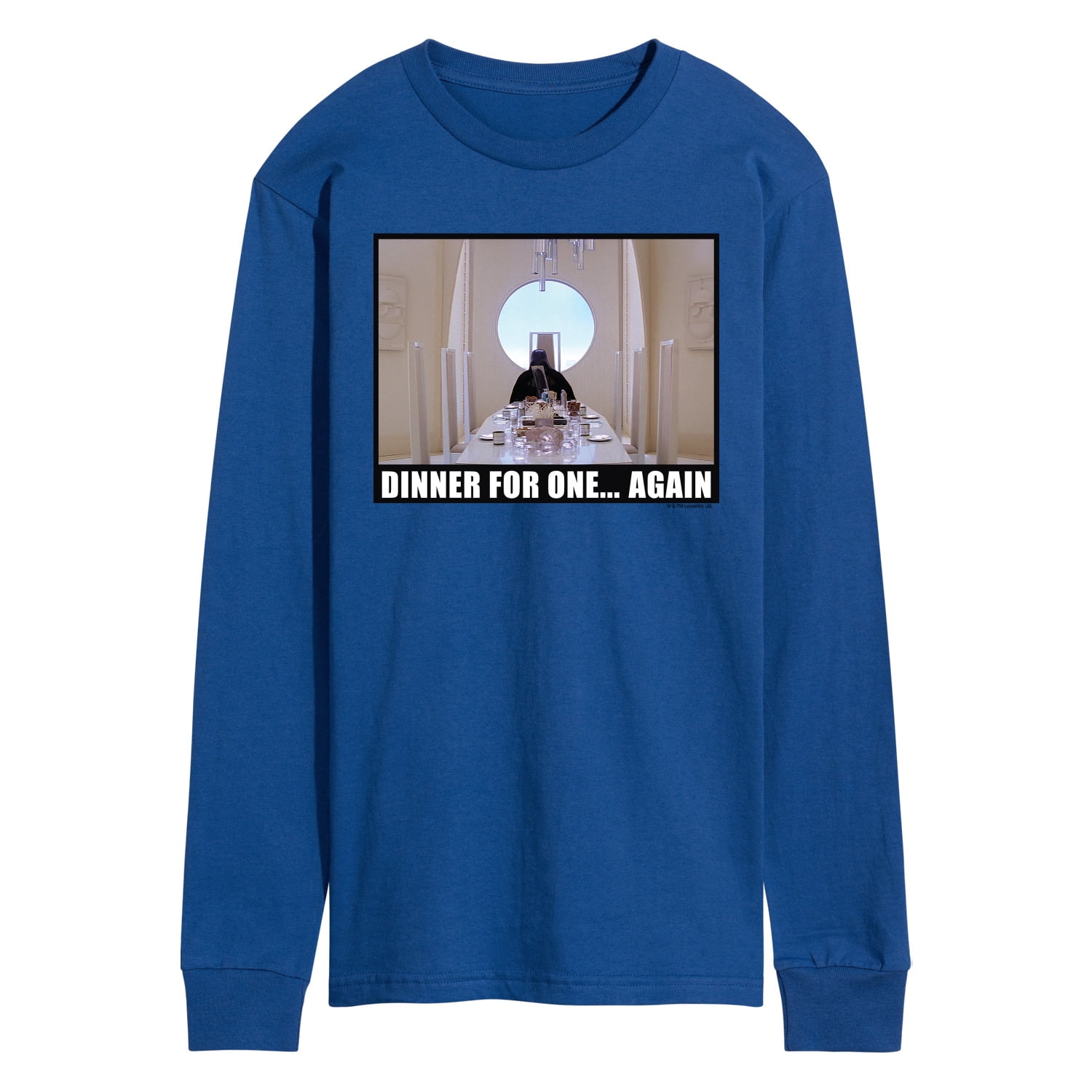 Star Wars - Dinner For One - Men's Long Sleeve Graphic T-Shirt ...