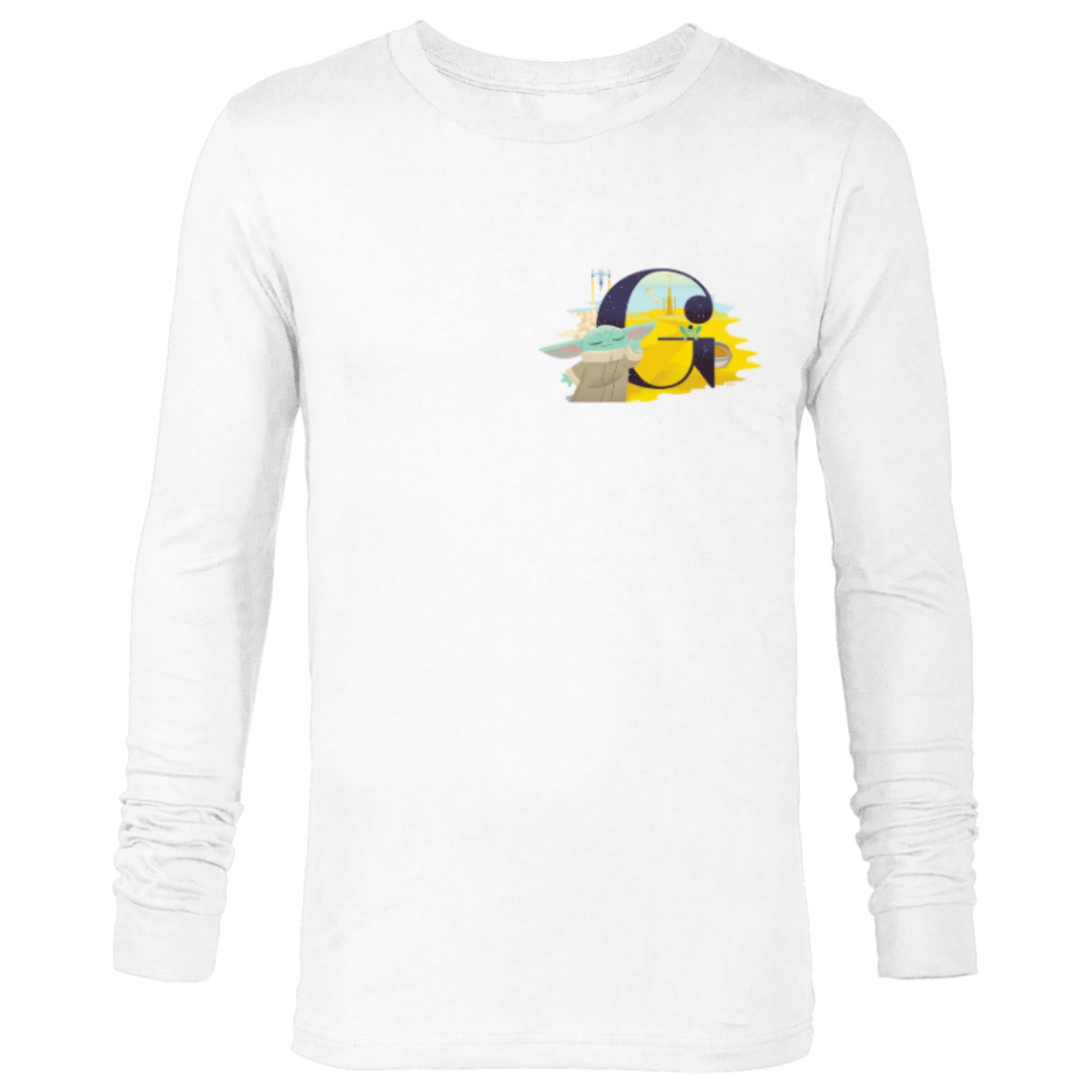 Star Wars Disney Alphabet Monogram Letter G for Grogu - Long Sleeve T ...