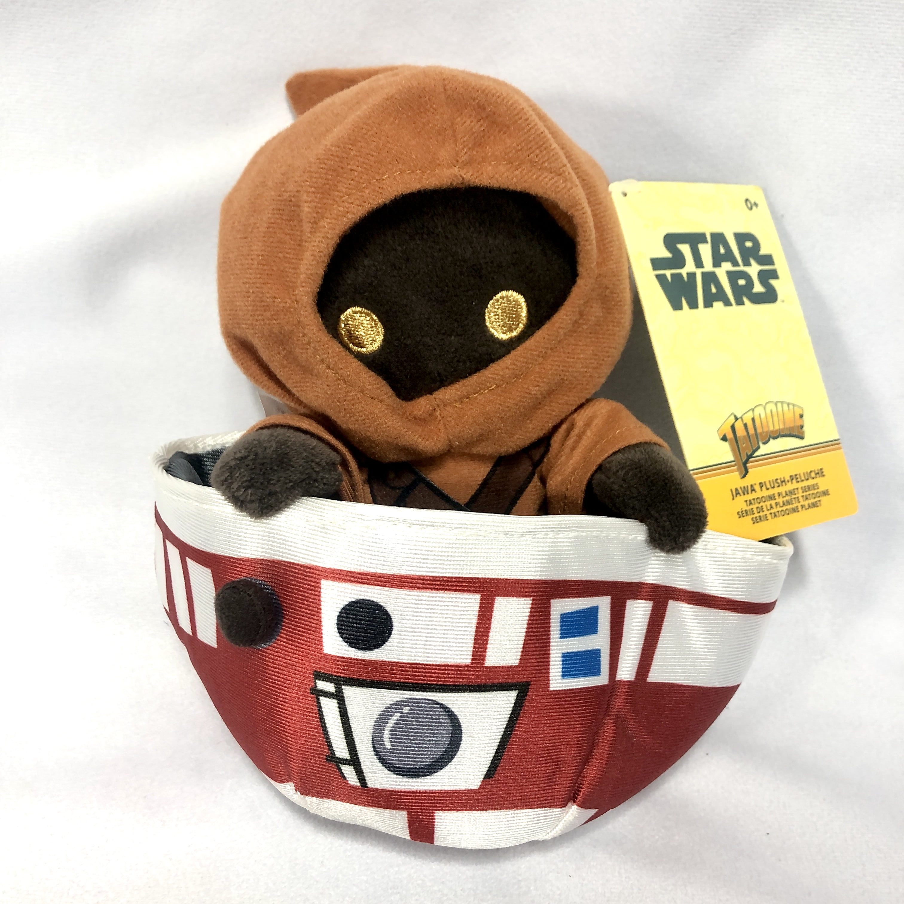 Disney Star Wars Jawa Plush, BB Droid Head, Embroidered Features ...
