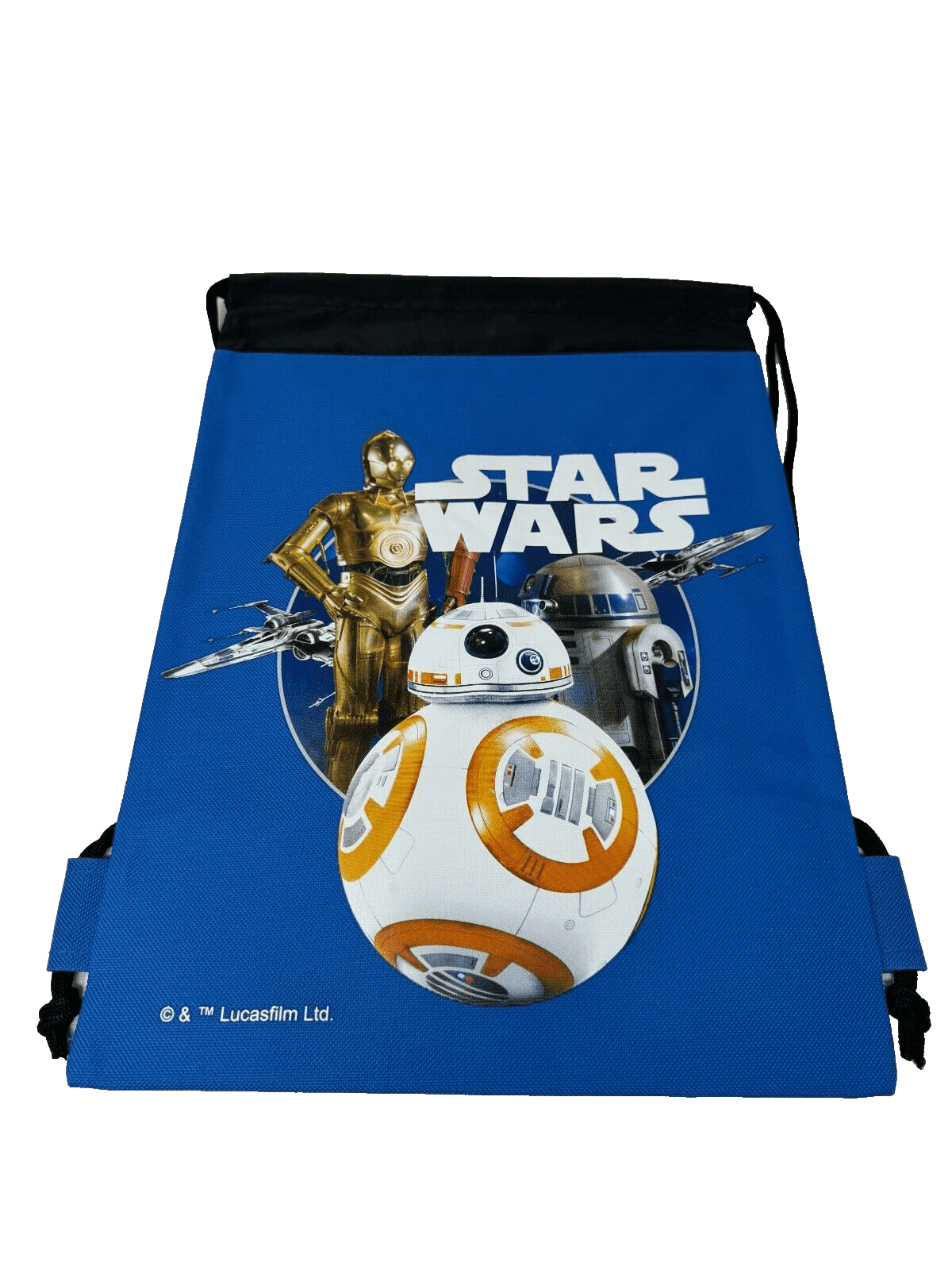 Star Wars Drawstring Backpack School Sport Grey Gym Bag- BB8 - Walmart.com