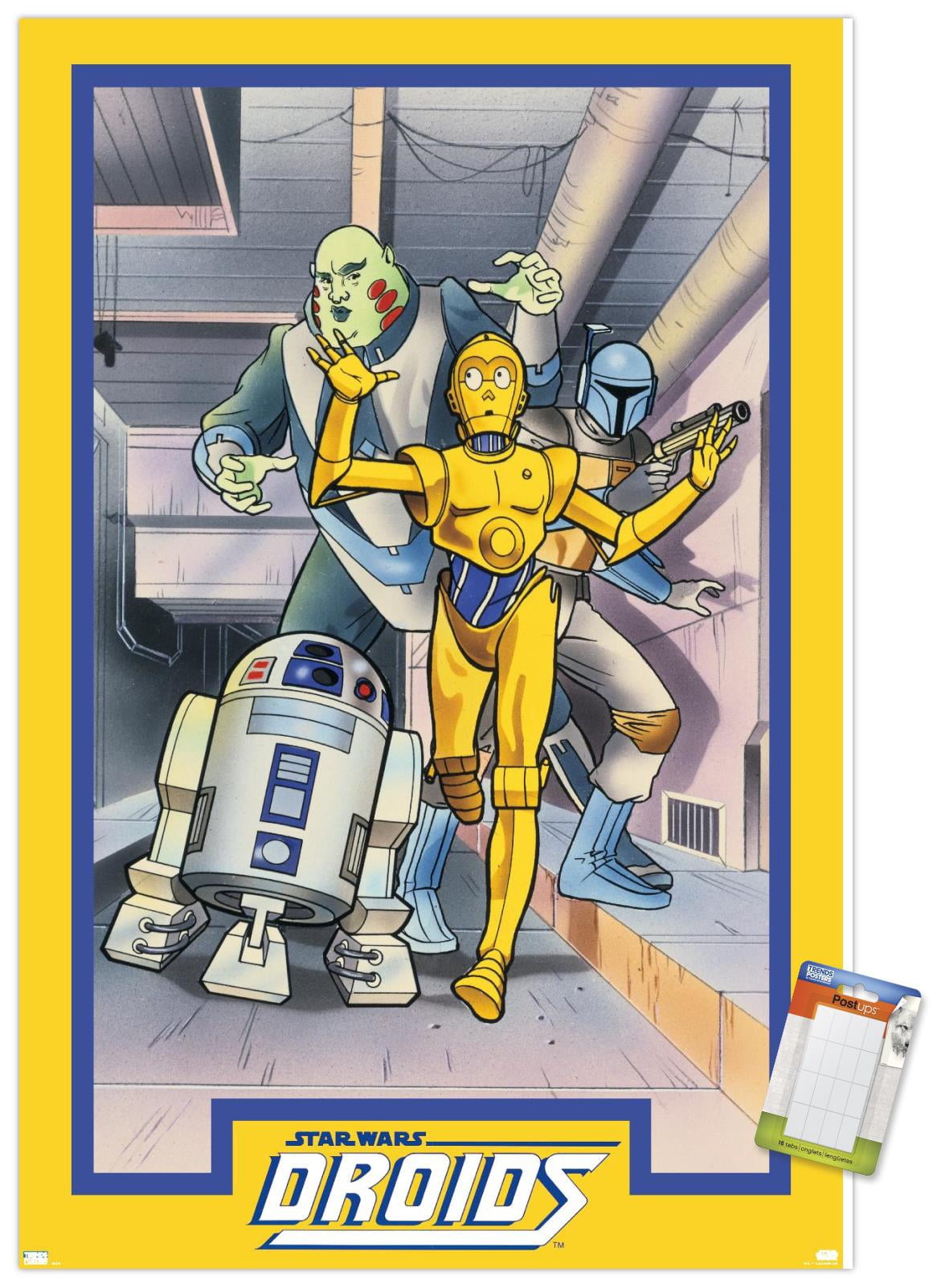 Star Wars: Droids - Group Wall Poster, 22.375" x 34" - Walmart.com