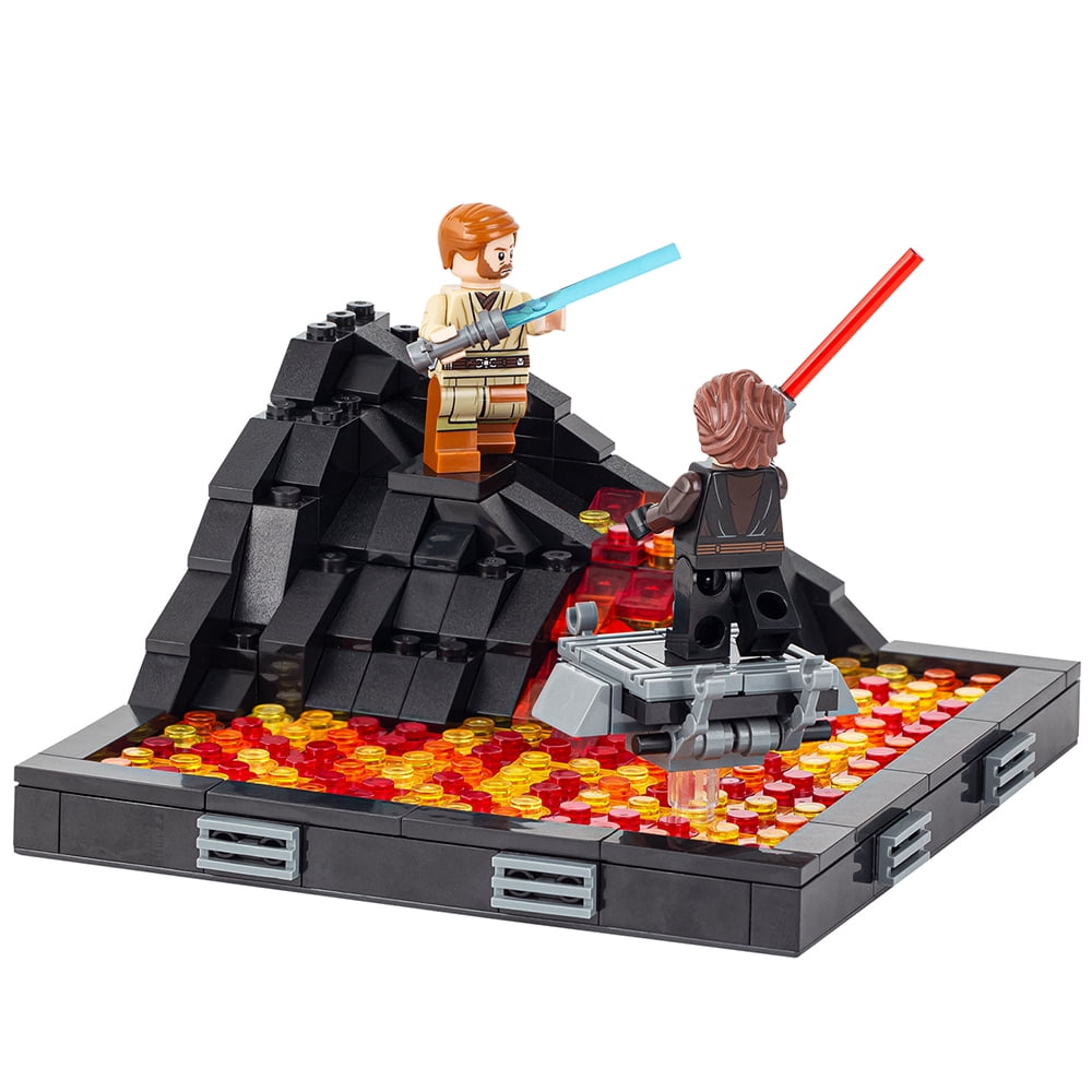Anakin Skywalker Vs Obi Wan Kenobi Lego