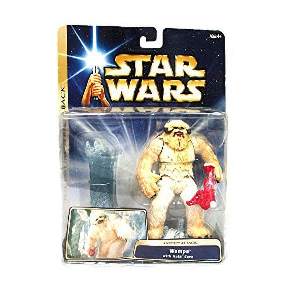 Star Wars Empire Strikes Back Wampa with Hoth Cave Deluxe Action Figure ...