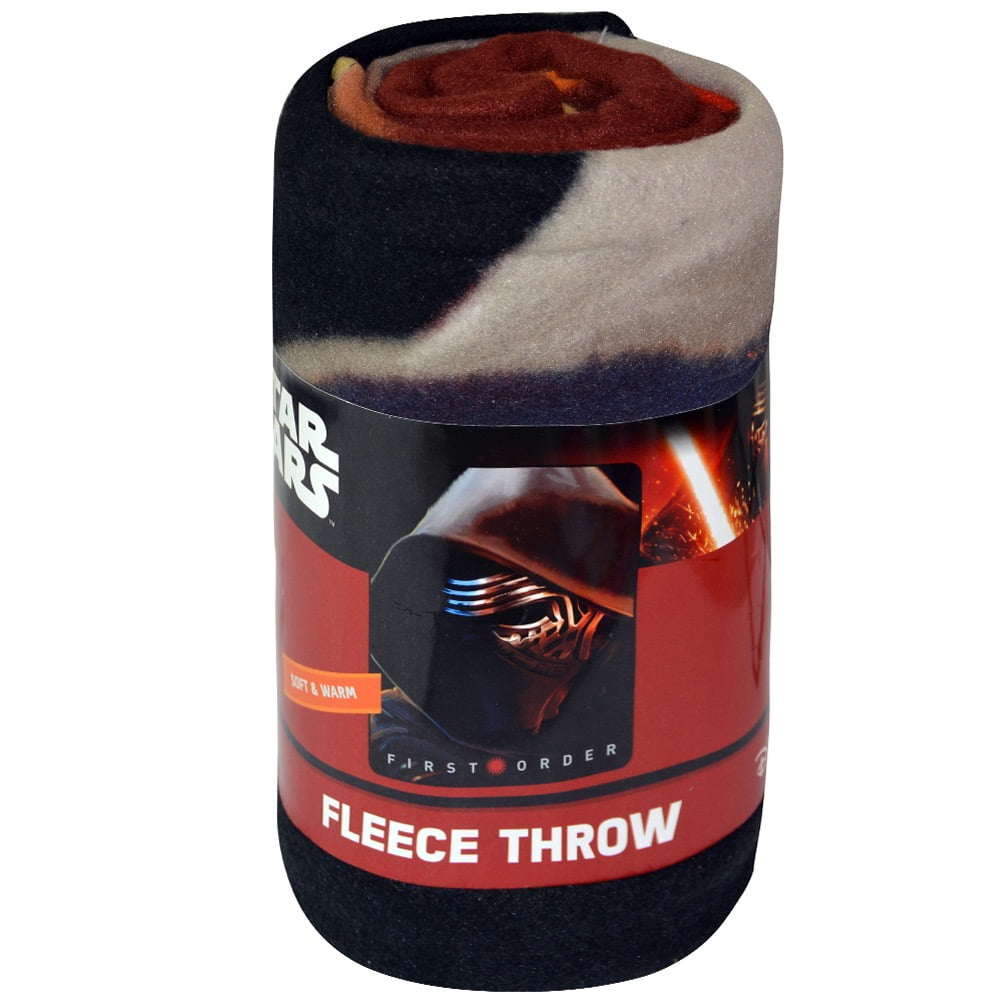 Star Wars Kids Plush Fleece Throw Blanket 45x60 - Walmart.com