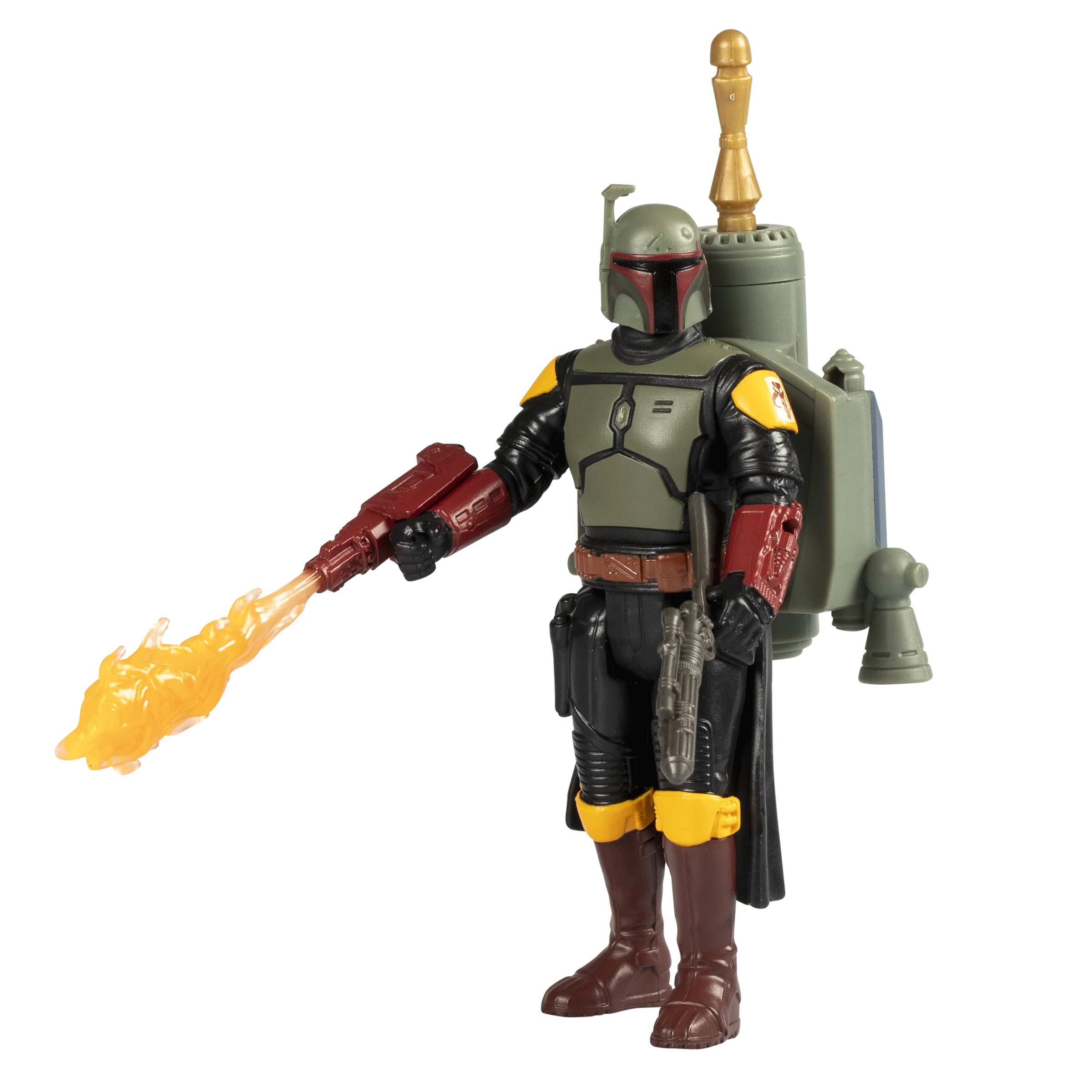 Star Wars, Action Figure, Boba Fett 4 inch, 4 accessories - Walmart.com