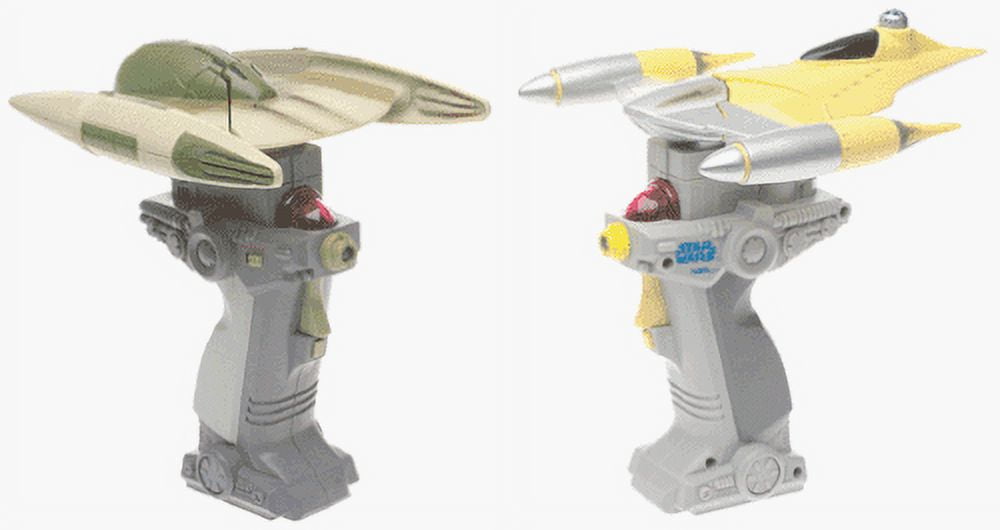 Star Wars Toy Galactic Vehicle: Episode 1 Naboo and Droid Fighter ...