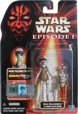 Star Wars: Episode 1 Ody Mandrell Action Figure (NON-MINT PACKAGE ...