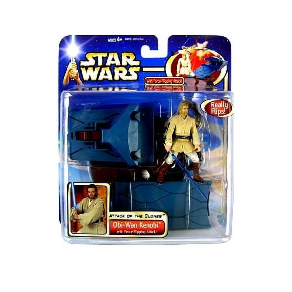 Star Wars: Episode 2 Deluxe Obi-Wan Kenobi Action Figure - Walmart.com