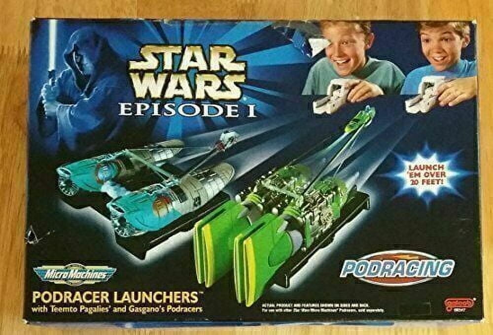 Star Wars Episode I Micro Machines Podracer Launchers with Teemto ...